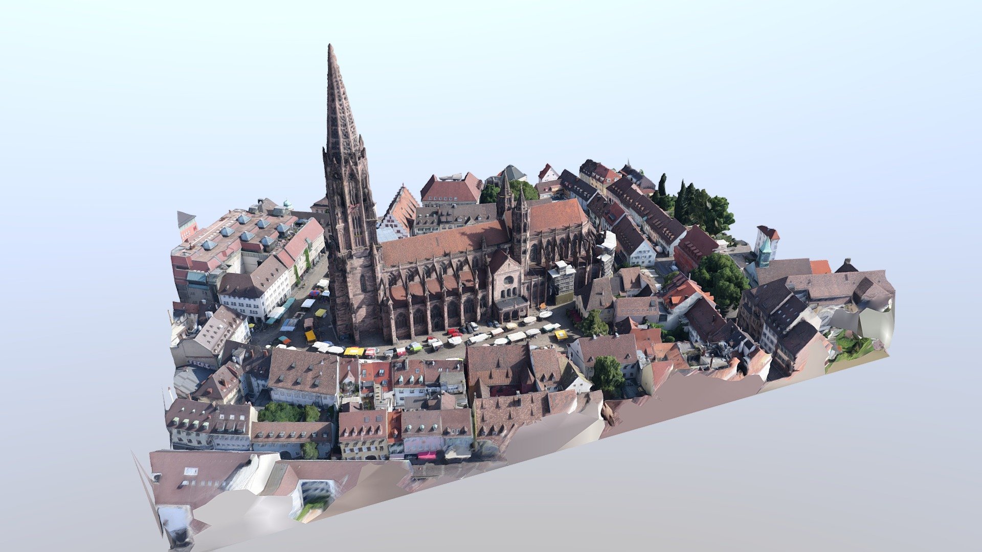 Freiburger Münster - Download Free 3D model by LAD BW (@ladbw) [f0f4d47 ...