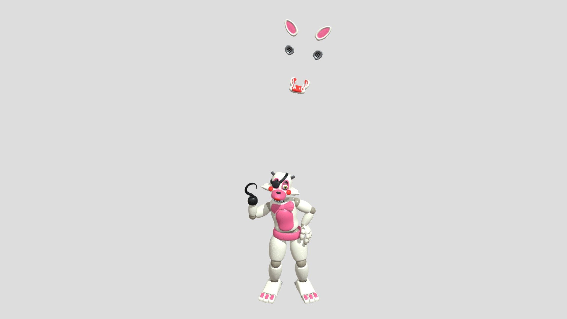 Inaccurate toy Foxy - Download Free 3D model by 🍕 | Swizzie's | 🍕 ...