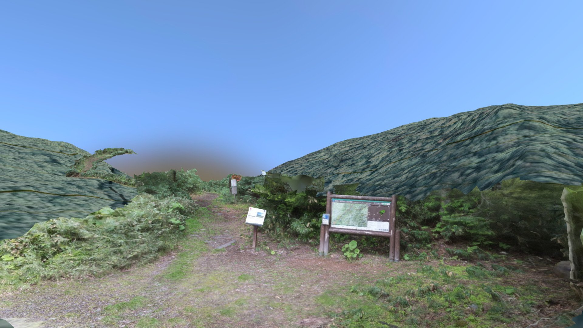 原始ヶ原登山道① / Genshi-gahara trail 1 - Download Free 3D model by ezorisu ...