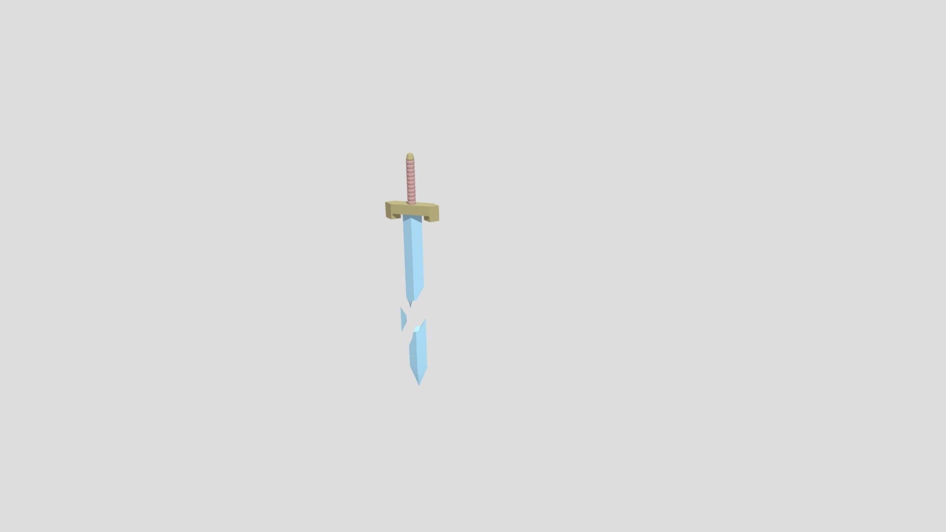 Broken Sword - 3D model by Whiskey Dog (@WhiskeyDogg) [f0f62e0] - Sketchfab