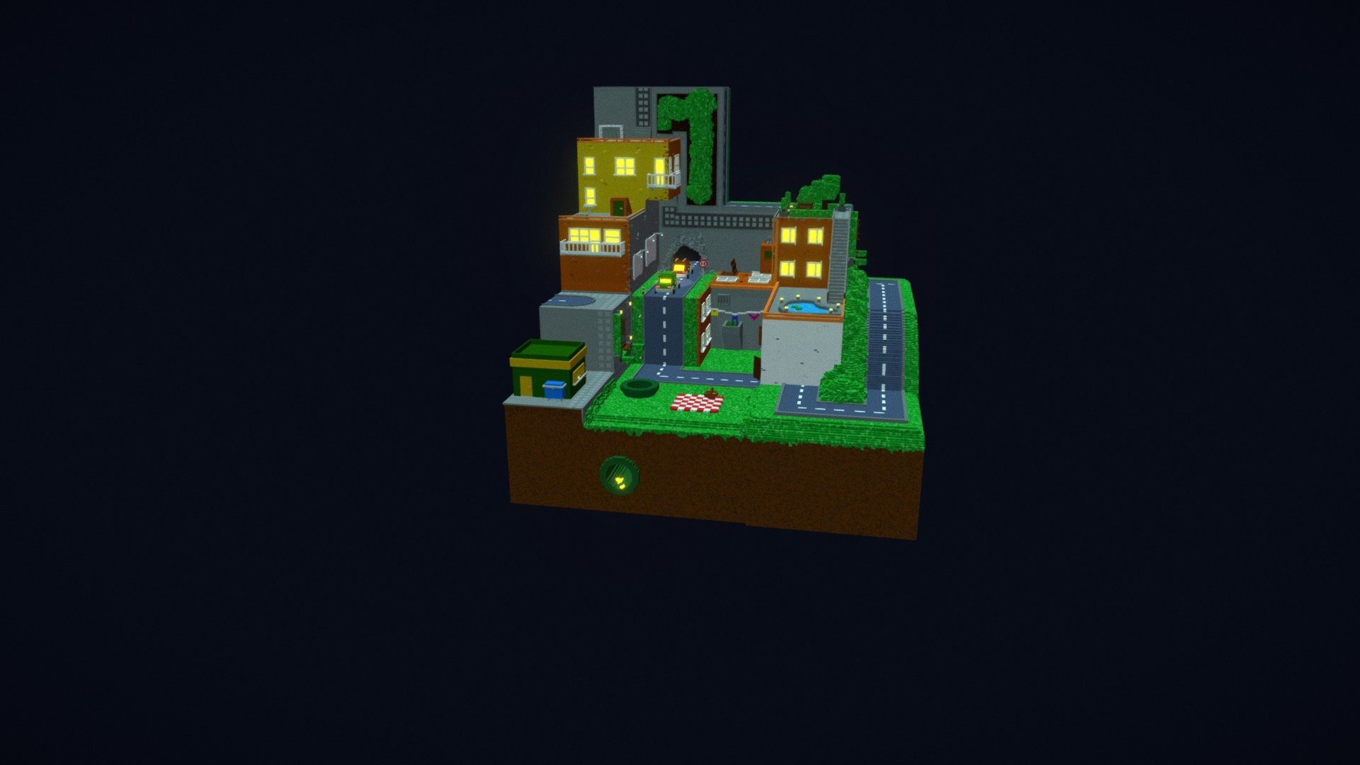 Inception City - 3D model by s23404 (@zdankowski) [f0f7334] - Sketchfab