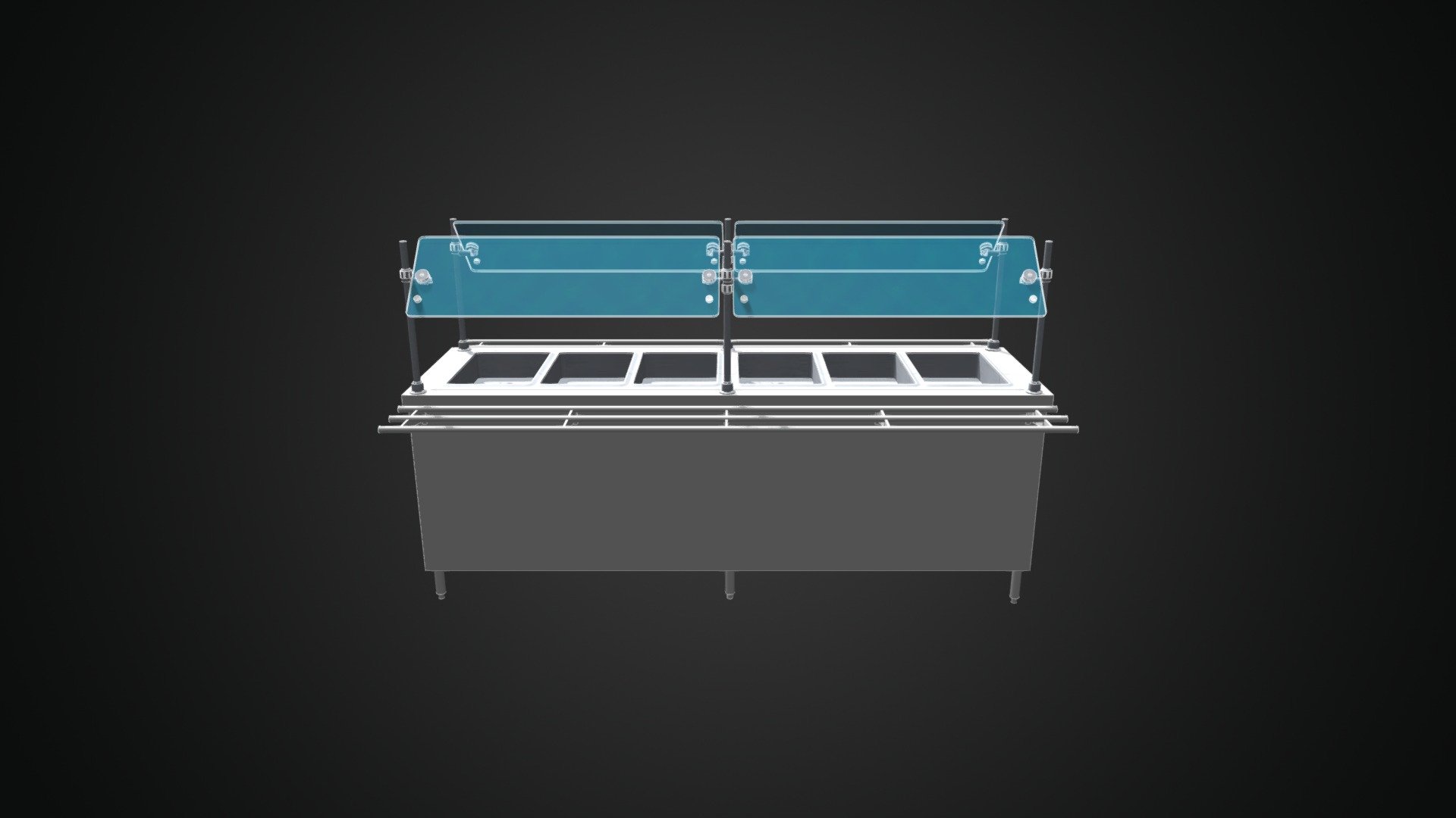 Steam Table - 3D model by Placez [f0f90e3] - Sketchfab
