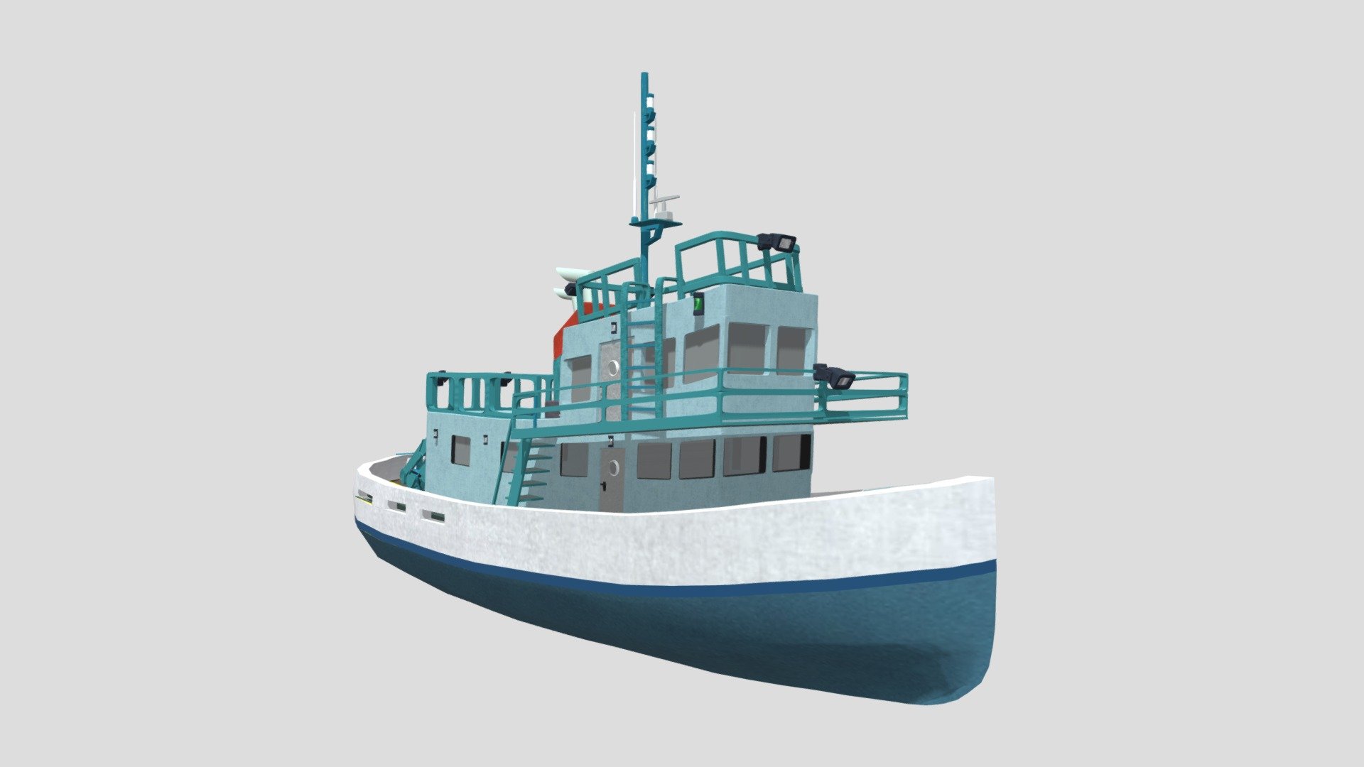 Boat OO - Download Free 3D model by gogiart (@agt14032013) [f0f99e2] - Sketchfab