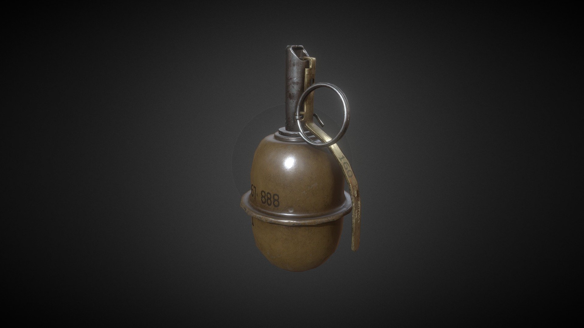 Grenade RGD-5/РГД-5 - Download Free 3D model by chyzhykov.roman ...