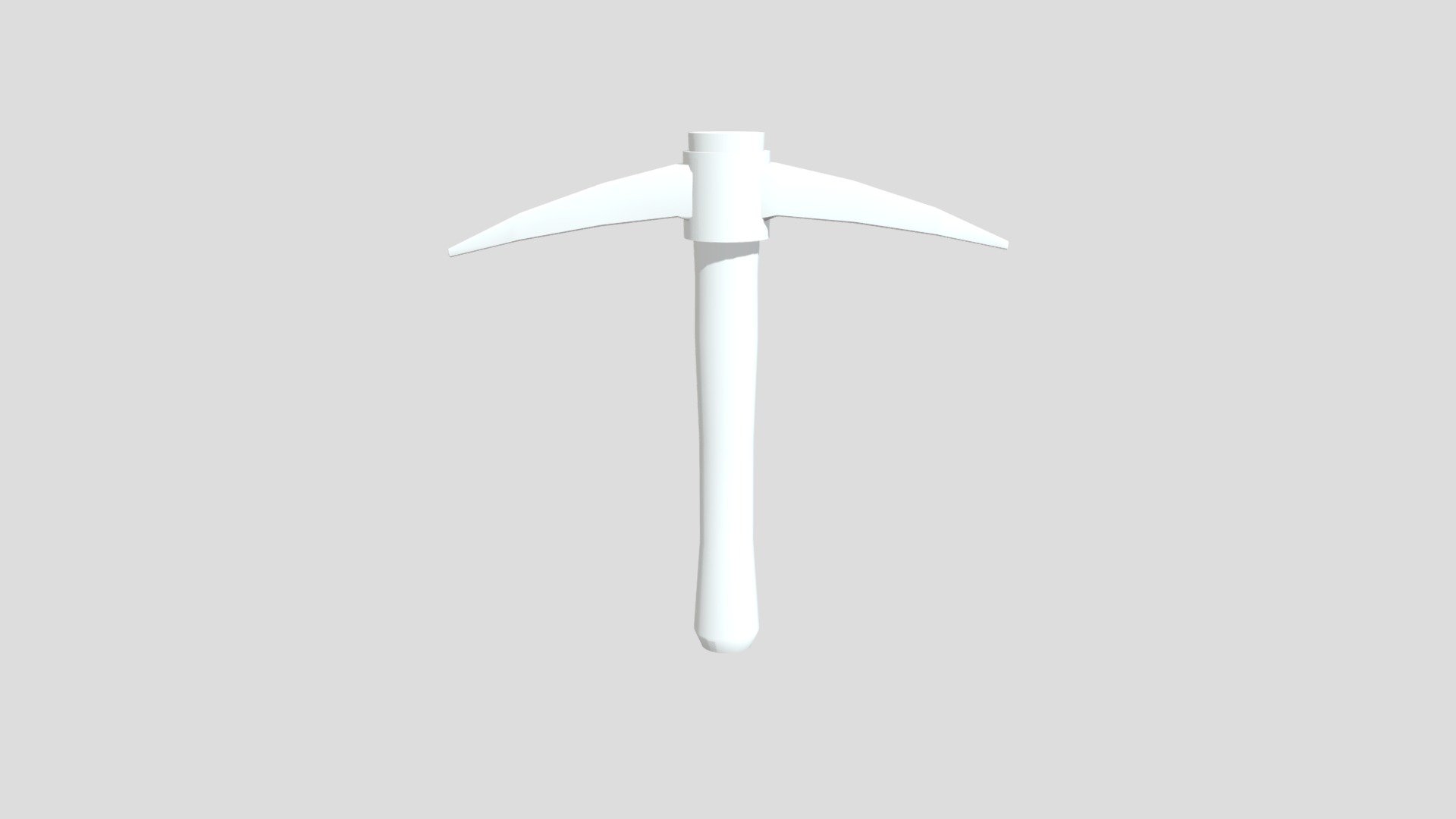 Pickaxe - 3D model by William Benjafield (@WillBenjafield) [f0fce1a ...