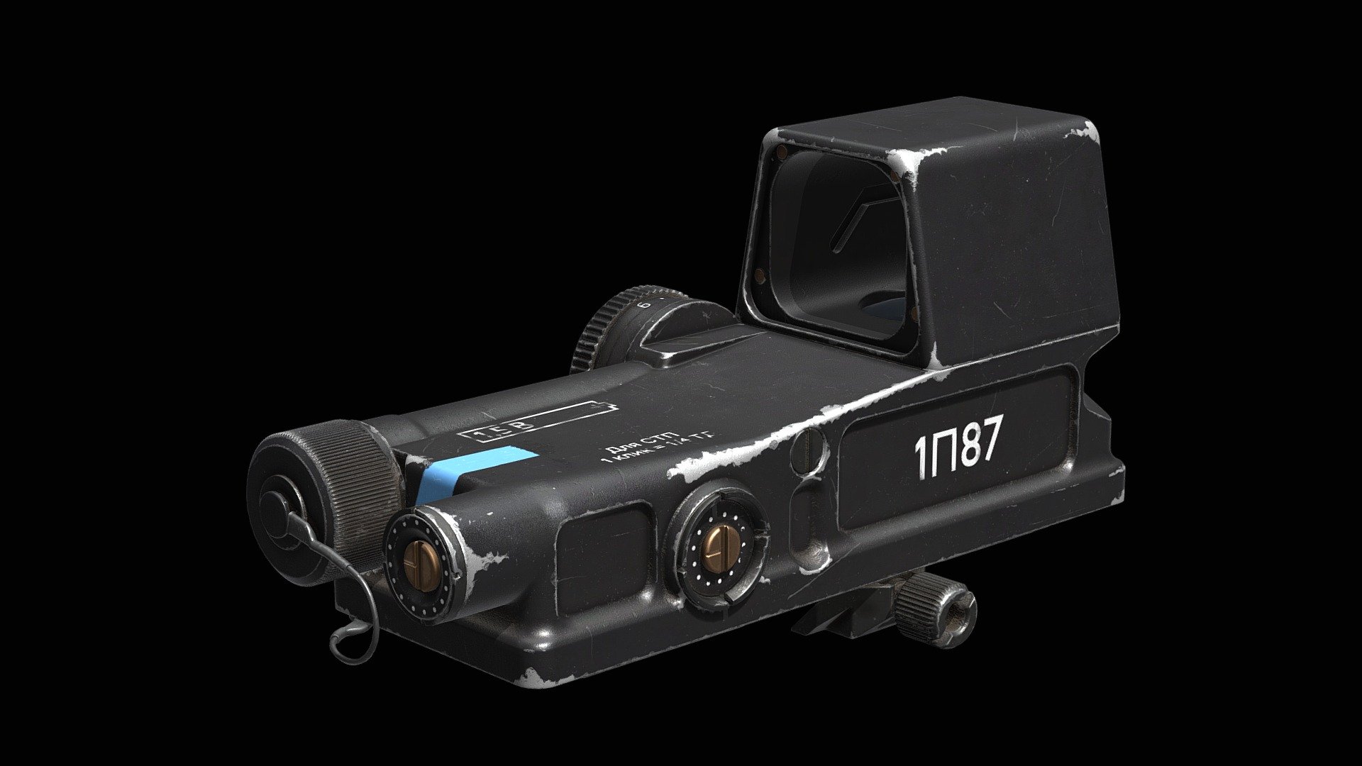 1p87 valdai weapon sight - Download Free 3D model by Diamonddogkz ...