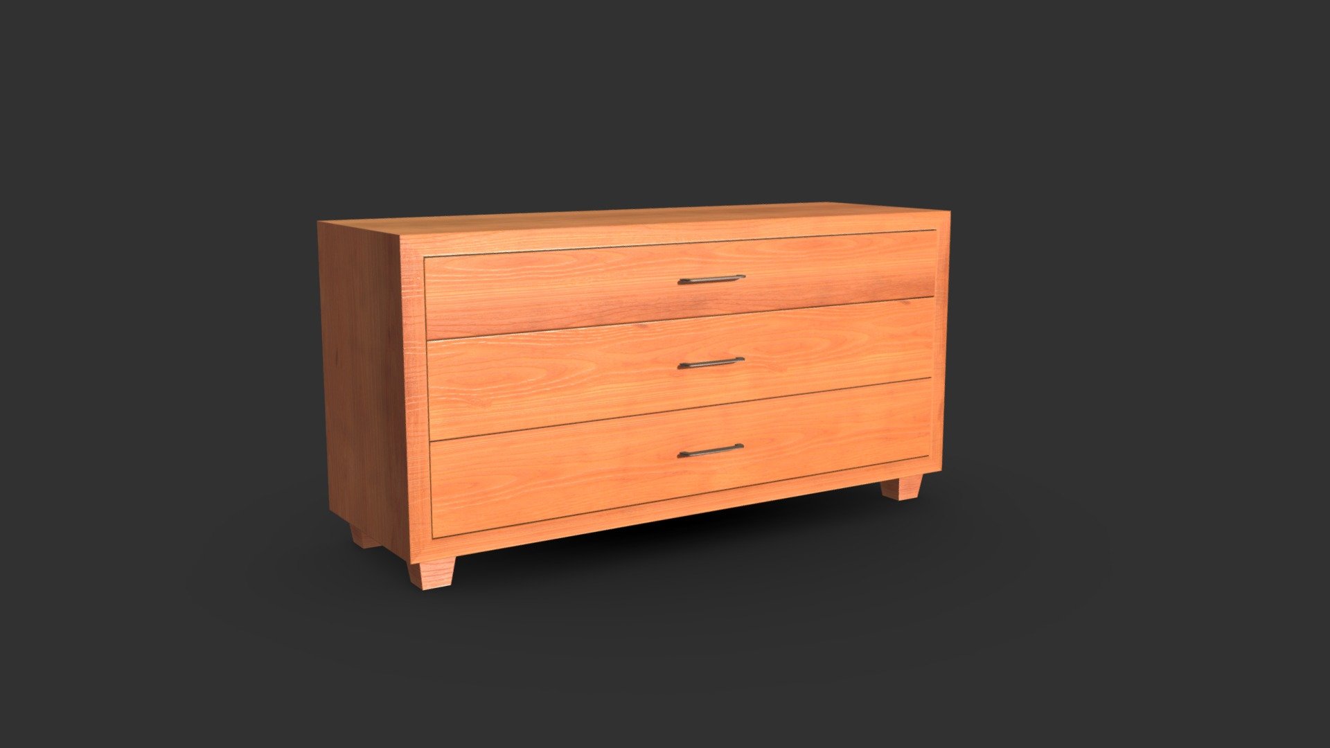 Wood Dresser - Buy Royalty Free 3D model by PhotoGramGear [f0feae6 ...