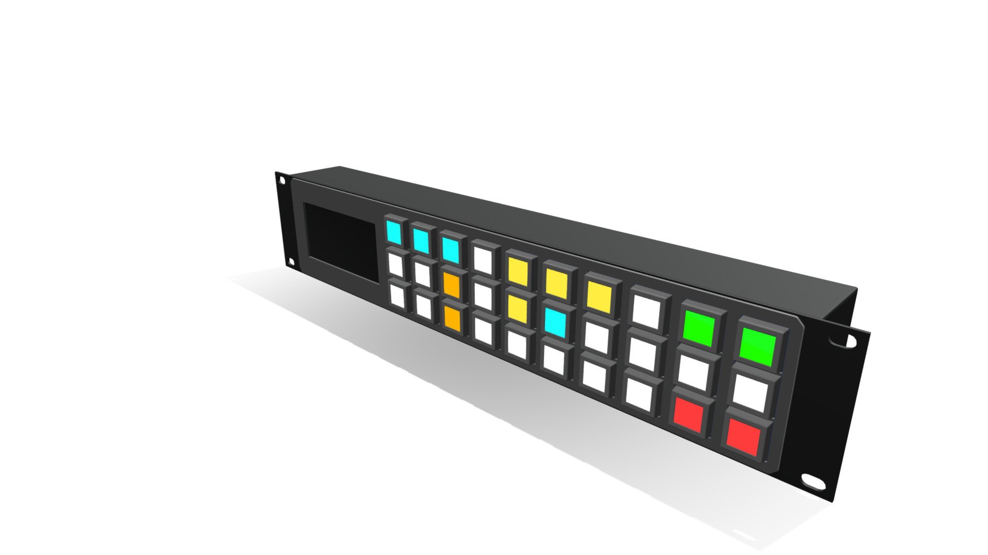 2RU XY Control Panel - Buy Royalty Free 3D model by cavicom (@ASI ...