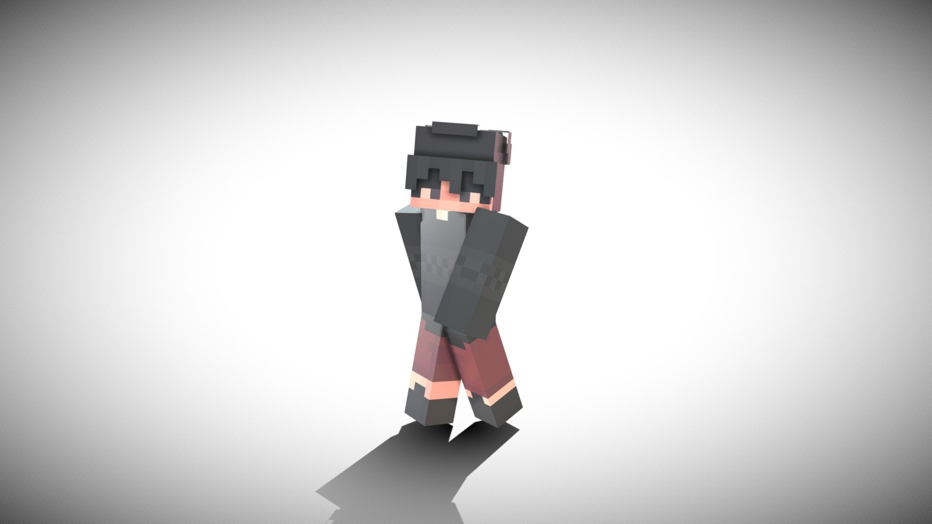 Somebodies Minecraft Skin - 3D model by SharpArrow81 [f1004db] - Sketchfab