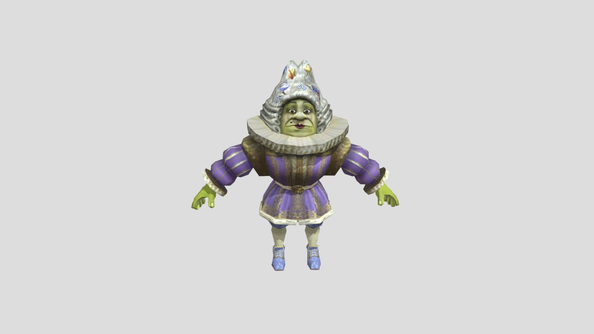Shrek_regal - Download Free 3D model by Kyle.withem [f1017fc] - Sketchfab
