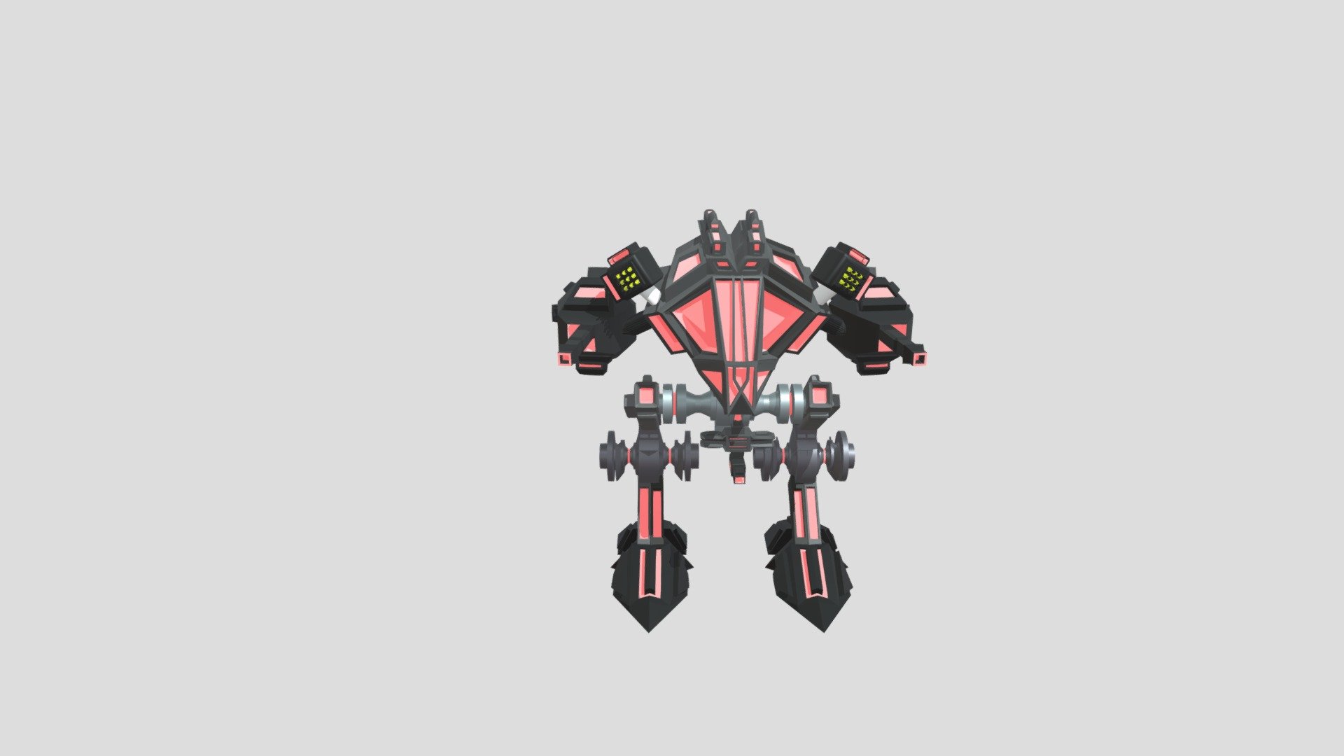 Mech Walker - 3D model by SonnyFixit [f103e3b] - Sketchfab