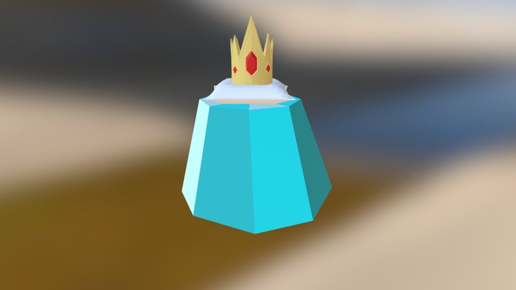 Ice King Crown 3D Model By William McF f105bb7 Sketchfab