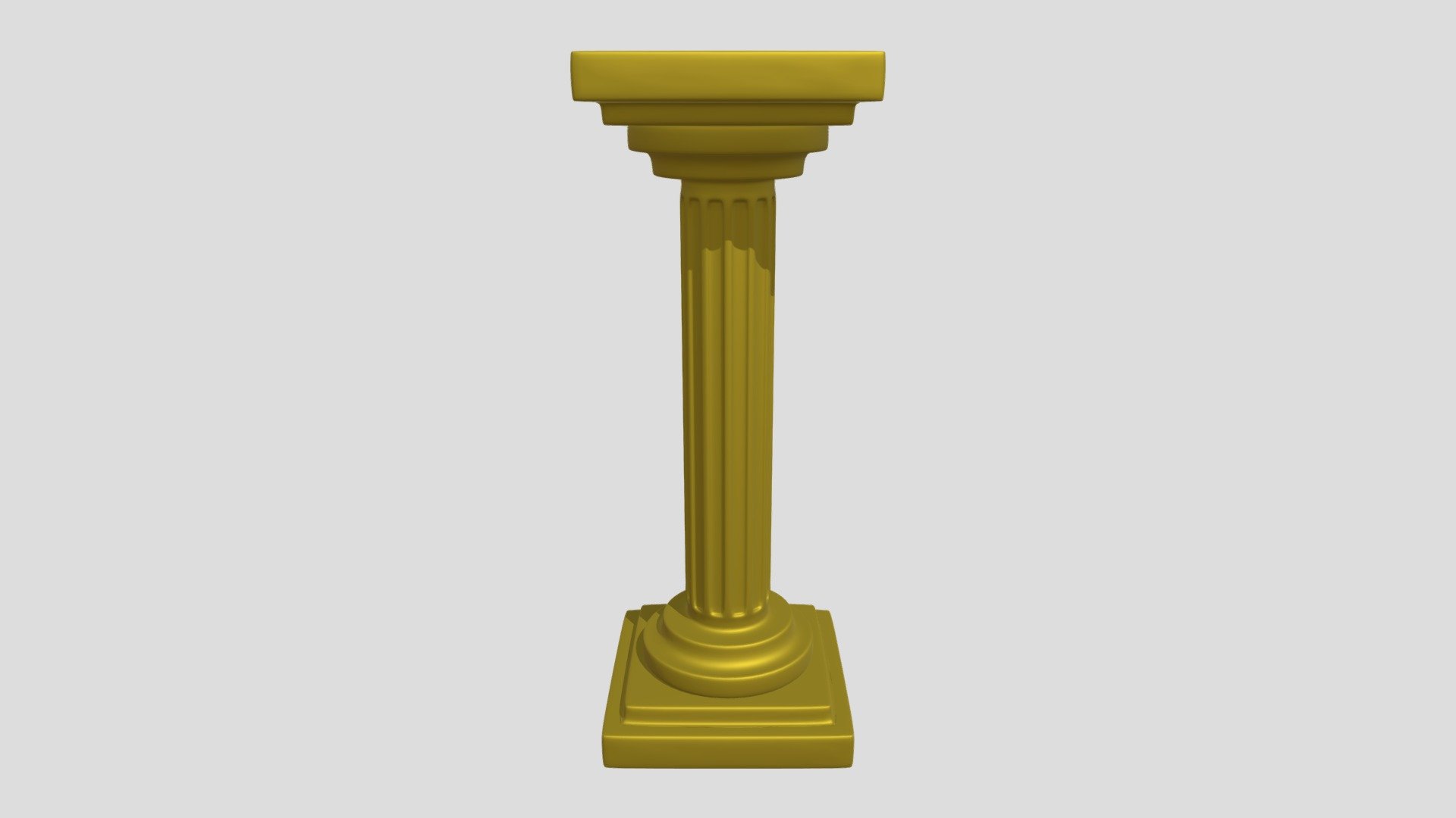 Pillar (for design class) - Download Free 3D model by Ewil [f10631f ...