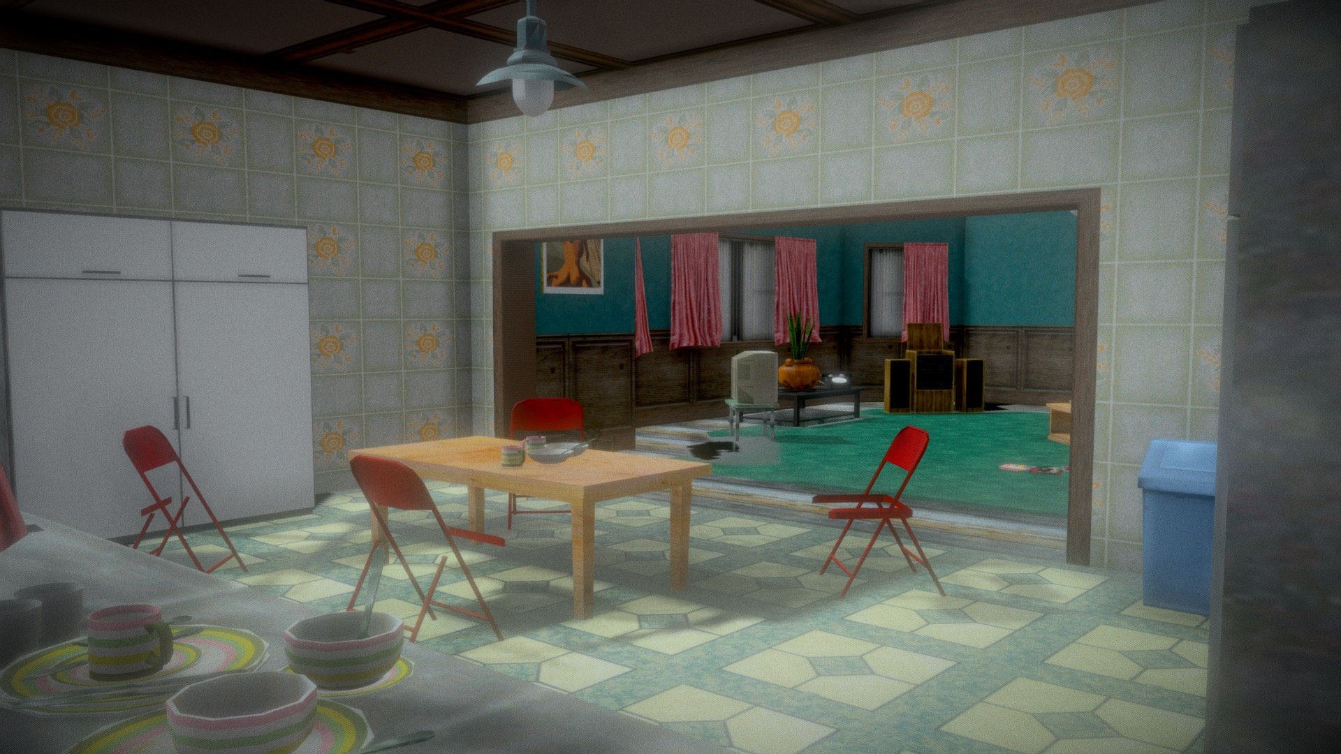 House interior - Download Free 3D model by Katydid (@Katydid.) [f10718b ...