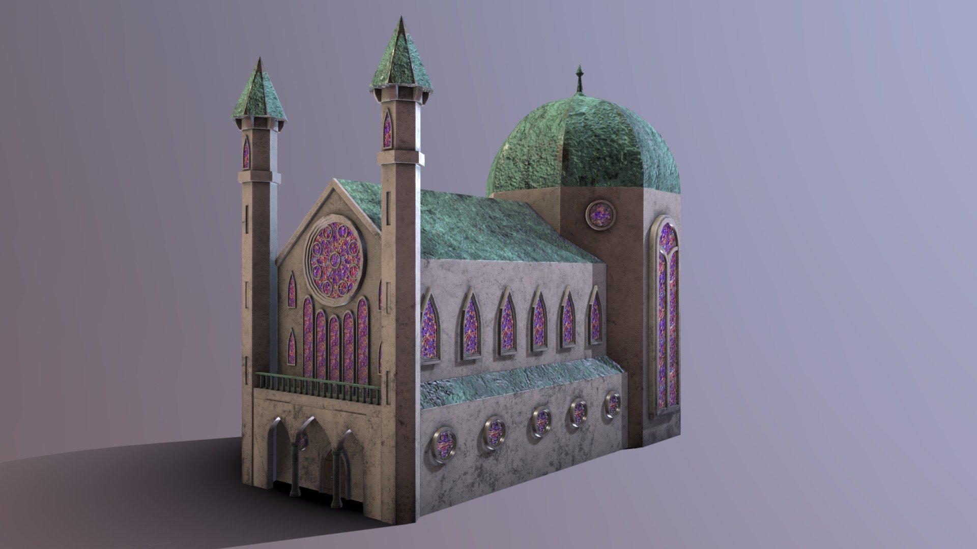 St. Valeria's Cathedral - 3D model by Valeria (@Valeriart) [f1076c2 ...