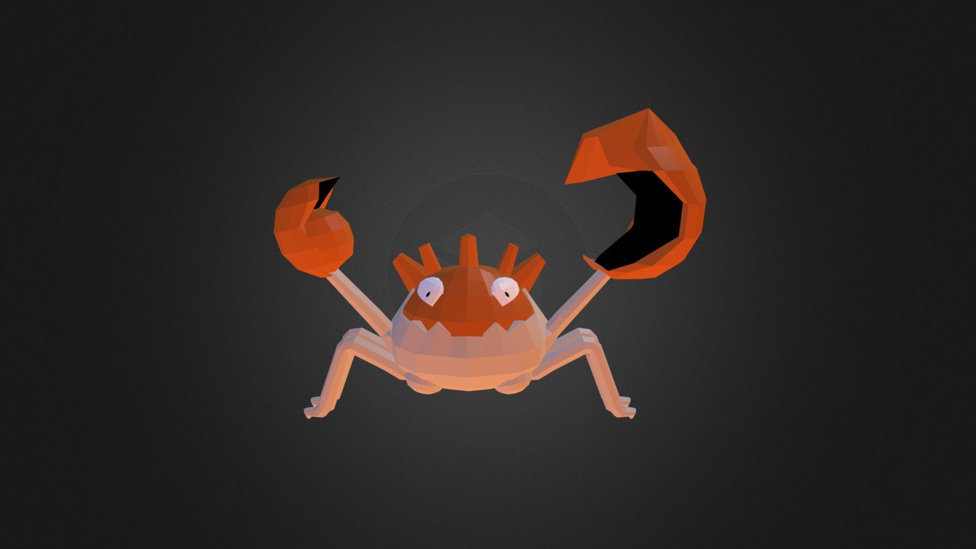 kingler - 3D model by ninjayeti [f107739] - Sketchfab