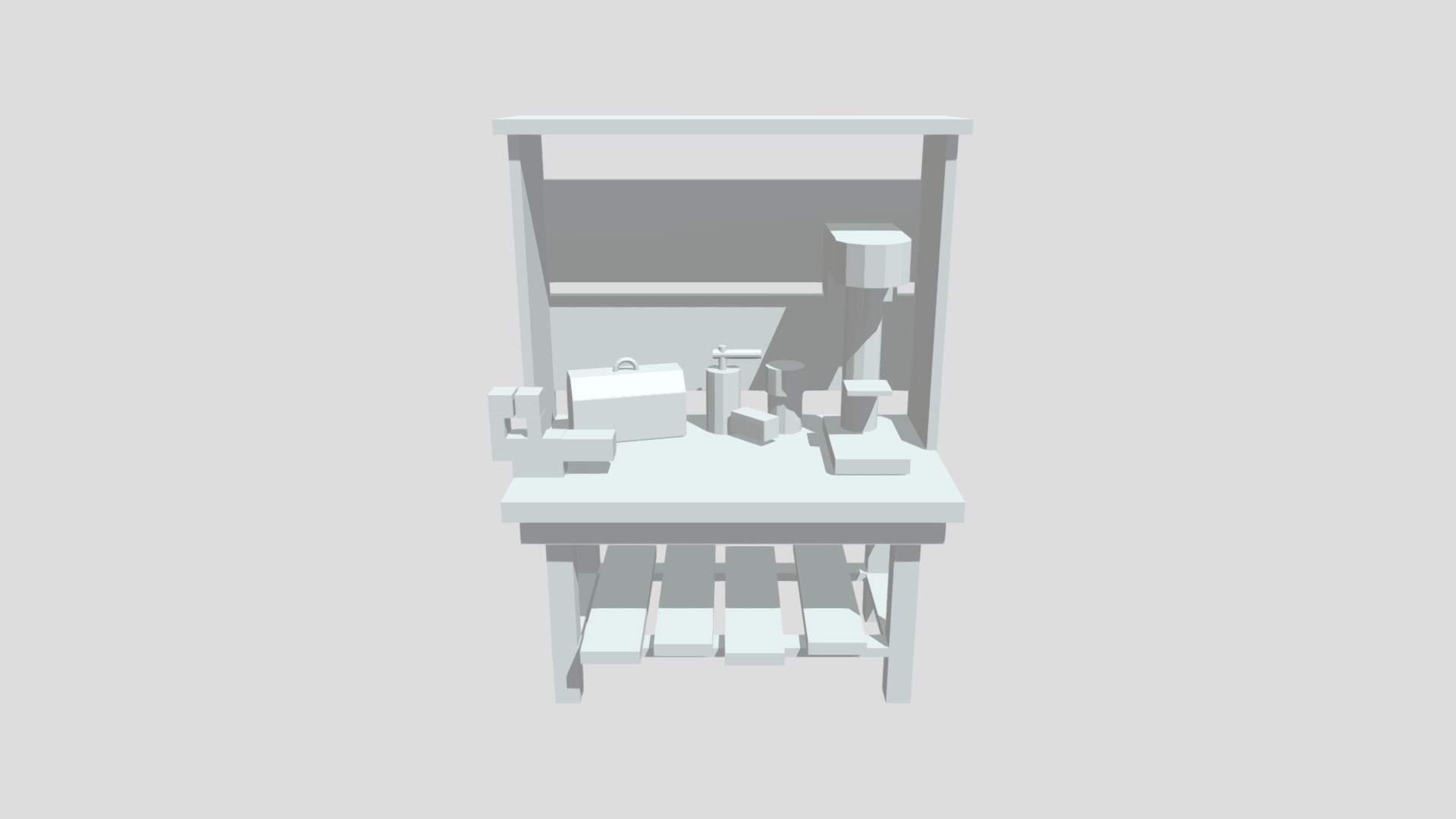 Workbench 2 - 3D model by lasoaa.oa [f107917] - Sketchfab