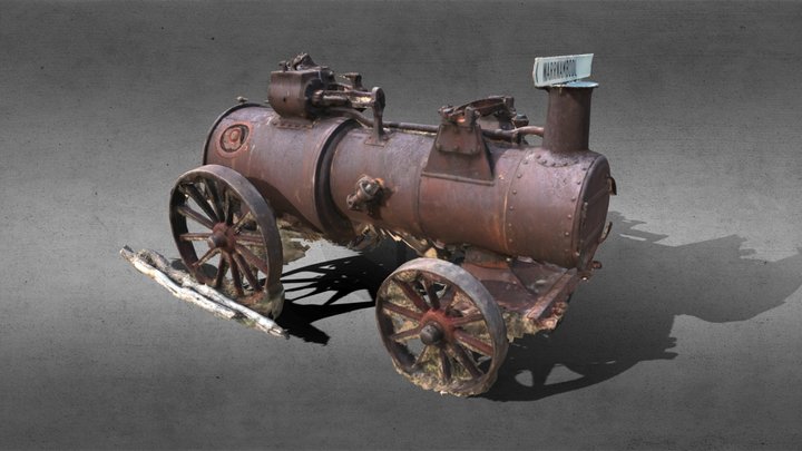 Steam-engine 3D models - Sketchfab