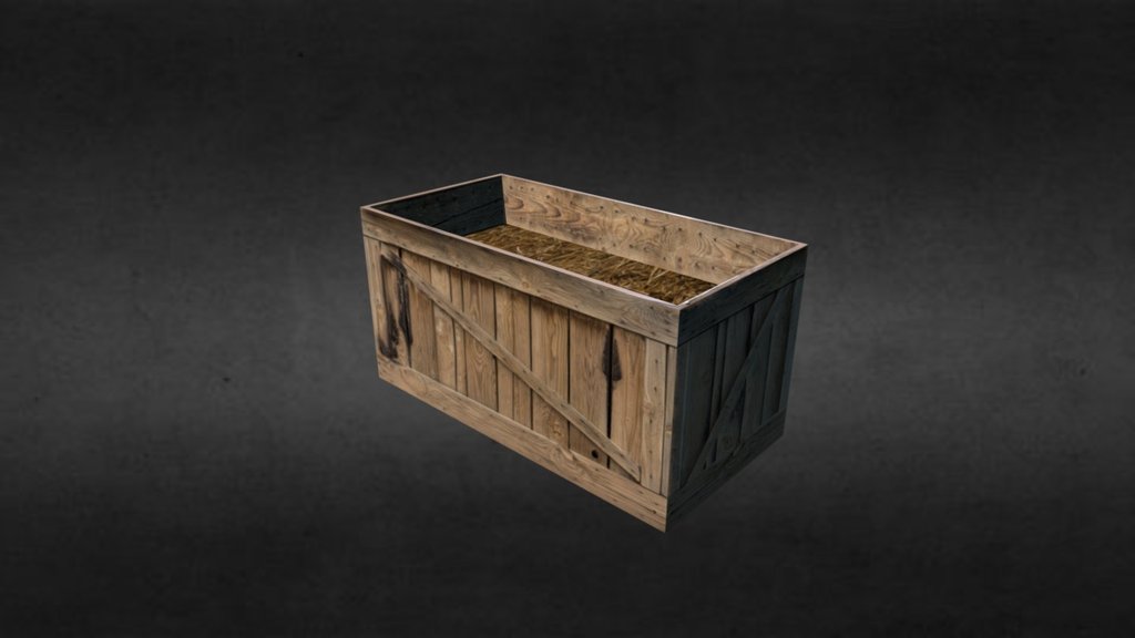 Crate - Download Free 3D model by Pascal T. Monette (@baltazo) [f10d5b0 ...