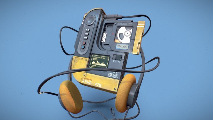 Walkman 3D models - Sketchfab