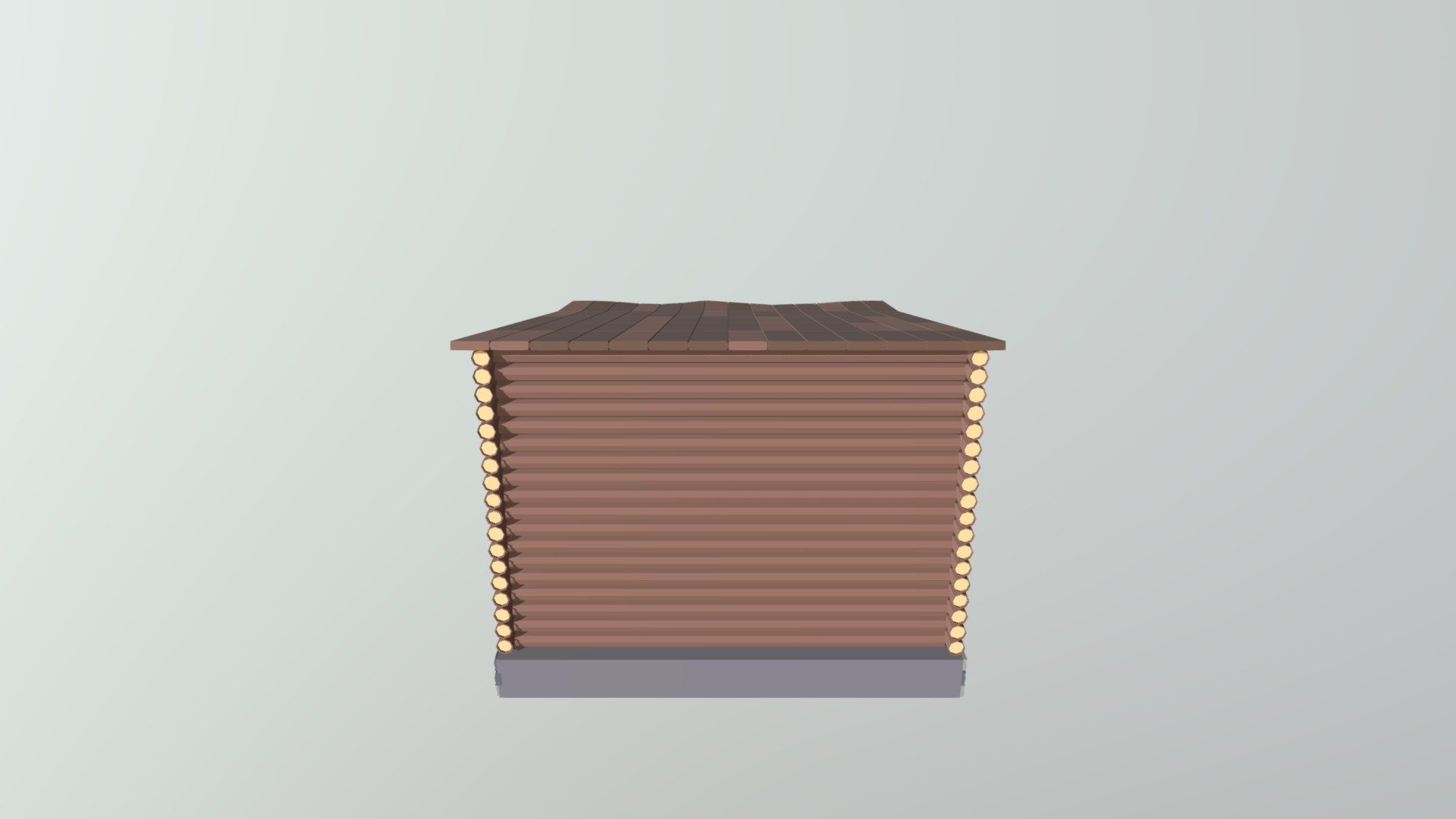 Cabana Low Poly - 3D model by douglasbene1 [f10e95b] - Sketchfab