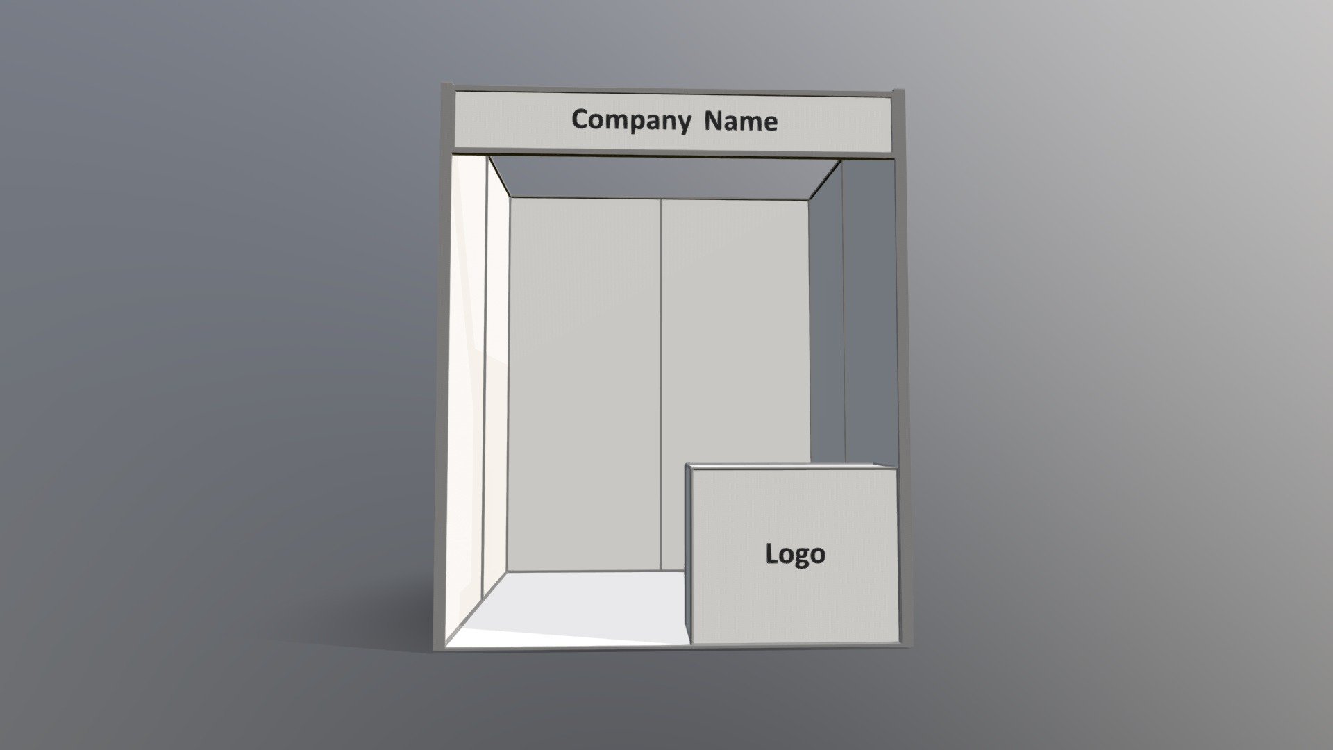 Octonorm Exhibition Stall - Download Free 3D model by ...