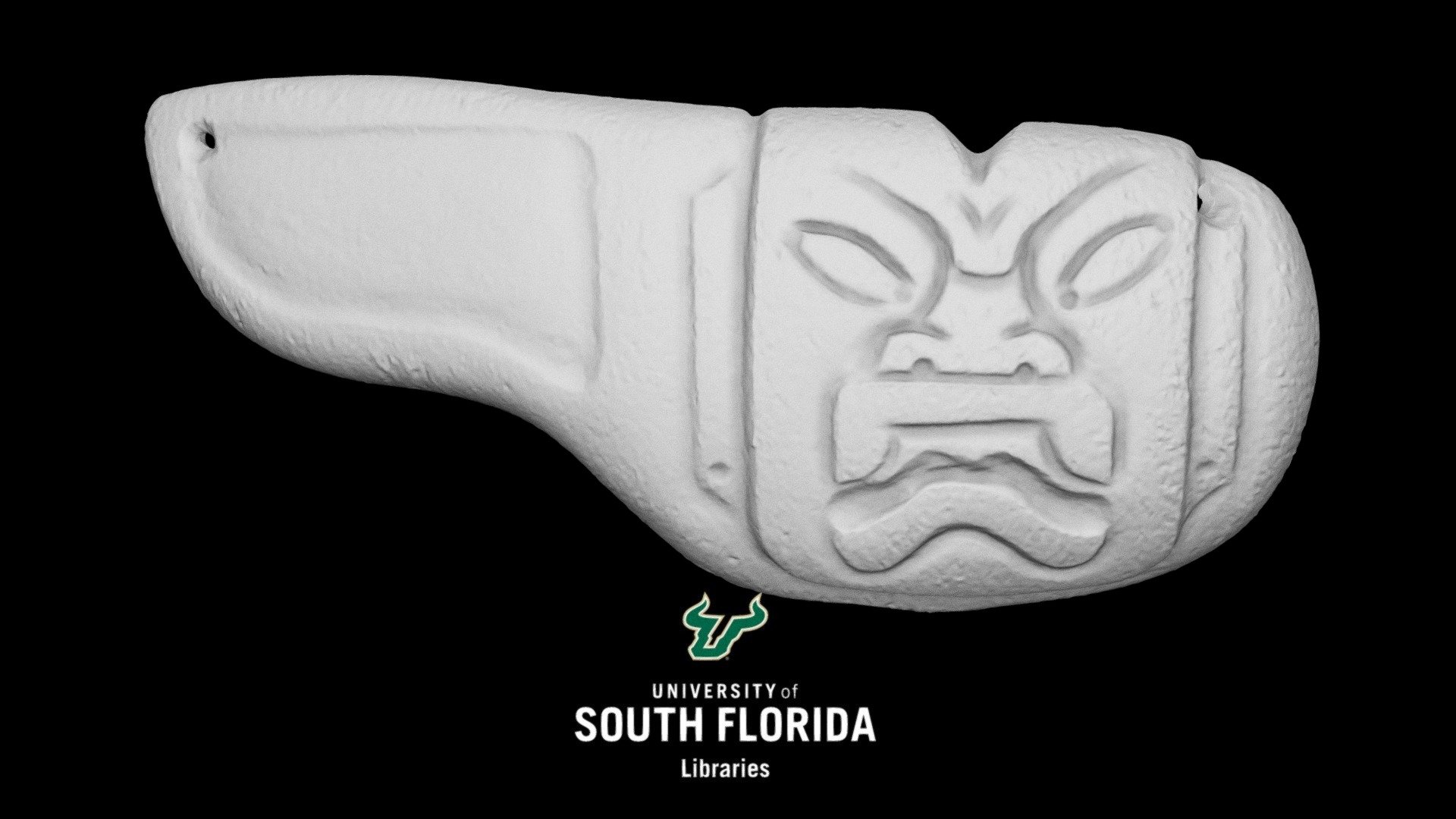 Olmec-Style Spoon - 3D model by University of South Florida Libraries ...