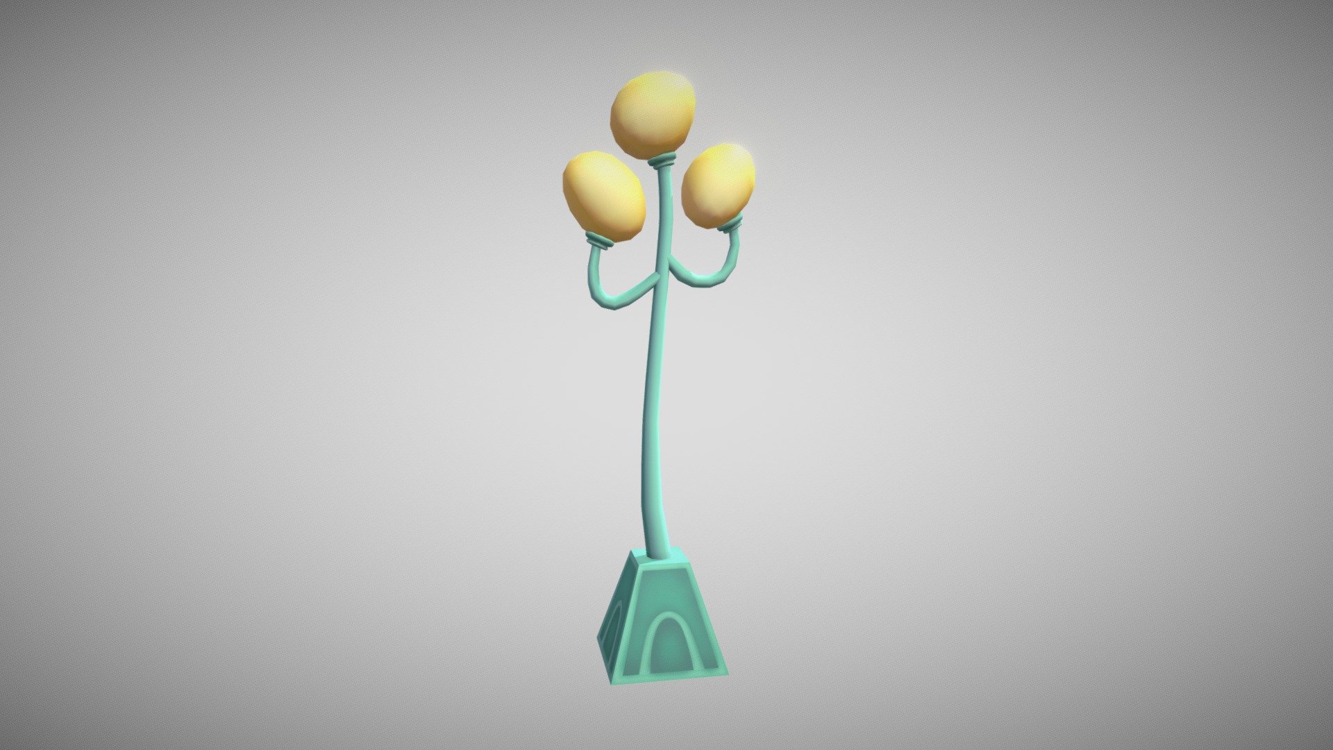 Cartoony Lamp - 3D model by heyyjayy [f112acf] - Sketchfab