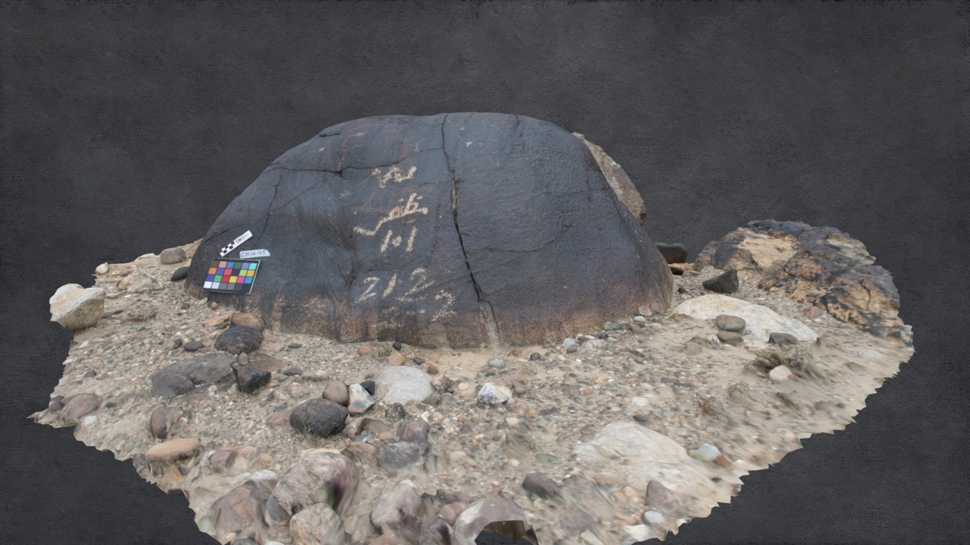 Rock Carving at Chilas-IX (Rock 45) - 3D model by cvlablums [f116dd2 ...