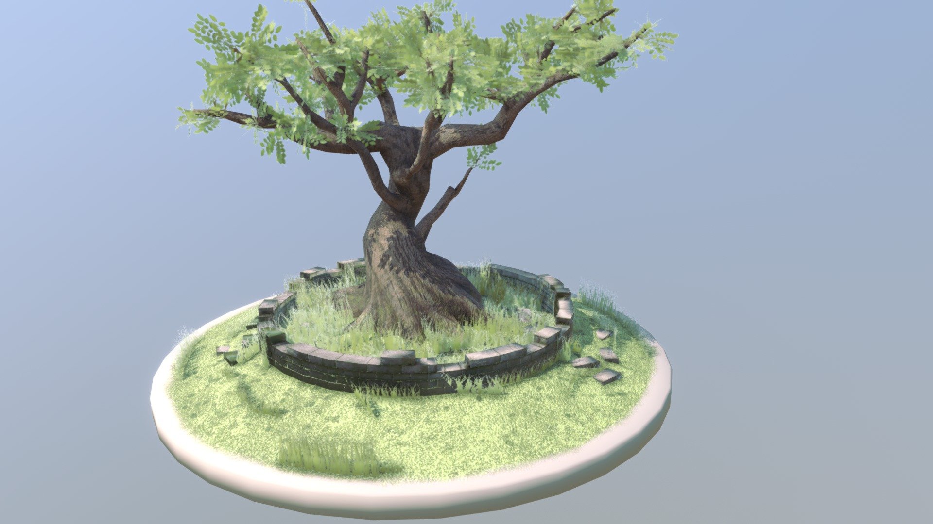 Tree Model - 3D model by Julien.Del.Gaudio [f117b86] - Sketchfab