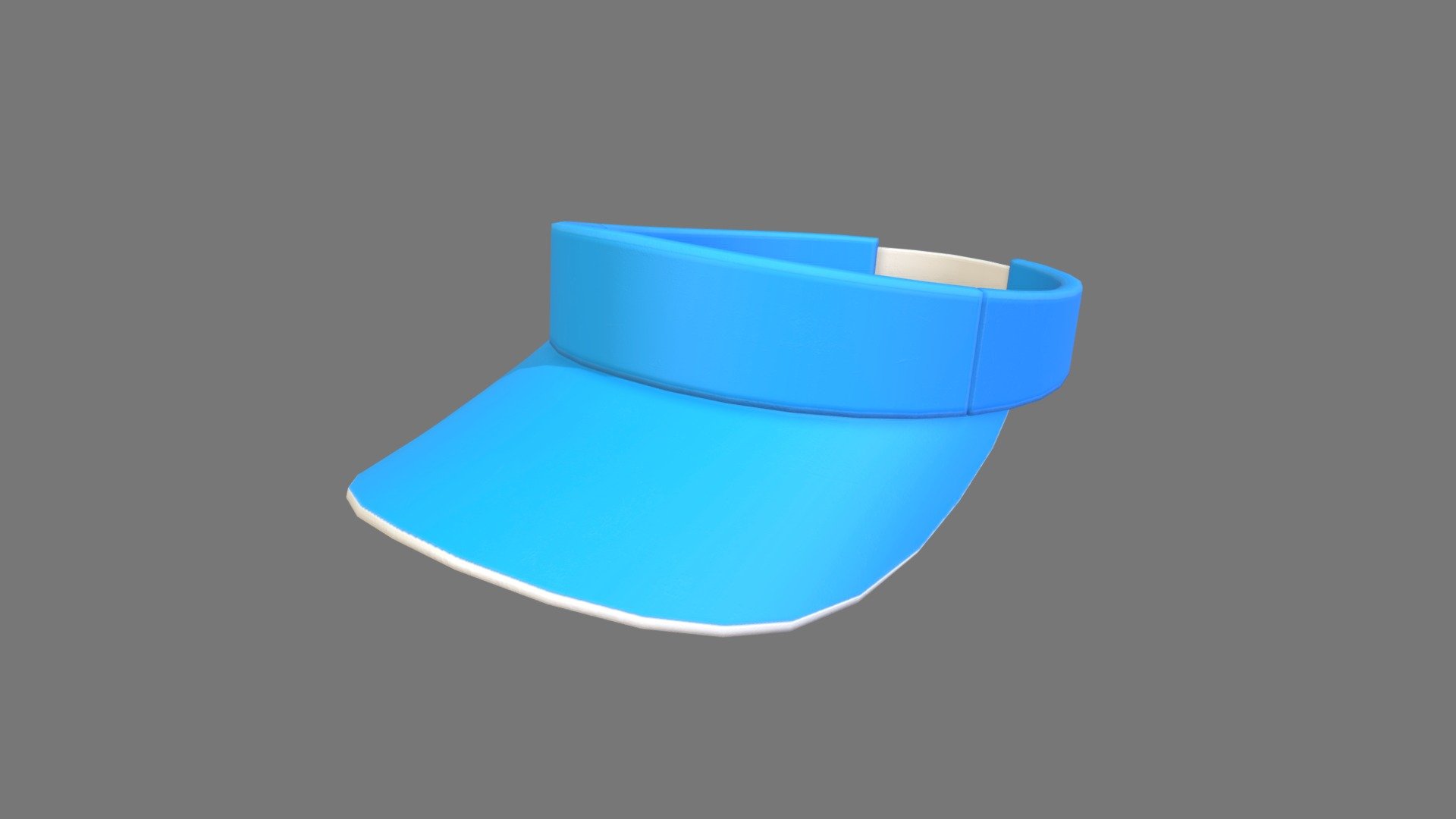 Visor Cap - Buy Royalty Free 3D model by bariacg [f119a8d] - Sketchfab ...