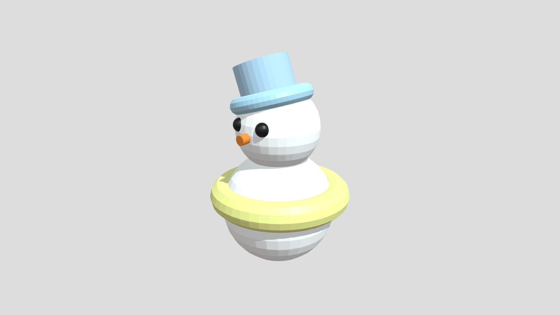 XNSNOWMAN - 3D model by akkkiyomi [f119f40] - Sketchfab