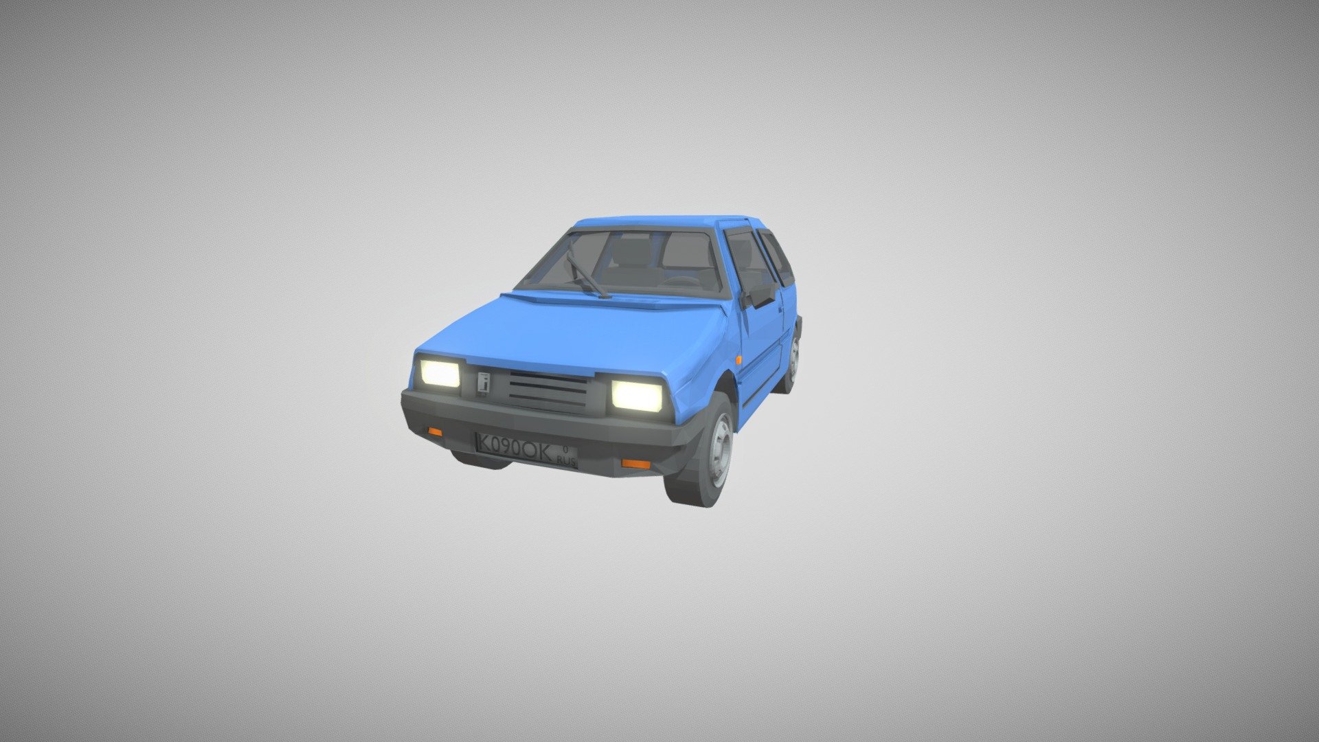 Vaz-1111, "OKA" - Download Free 3D model by Anserkon [f11aeb6] - Sketchfab