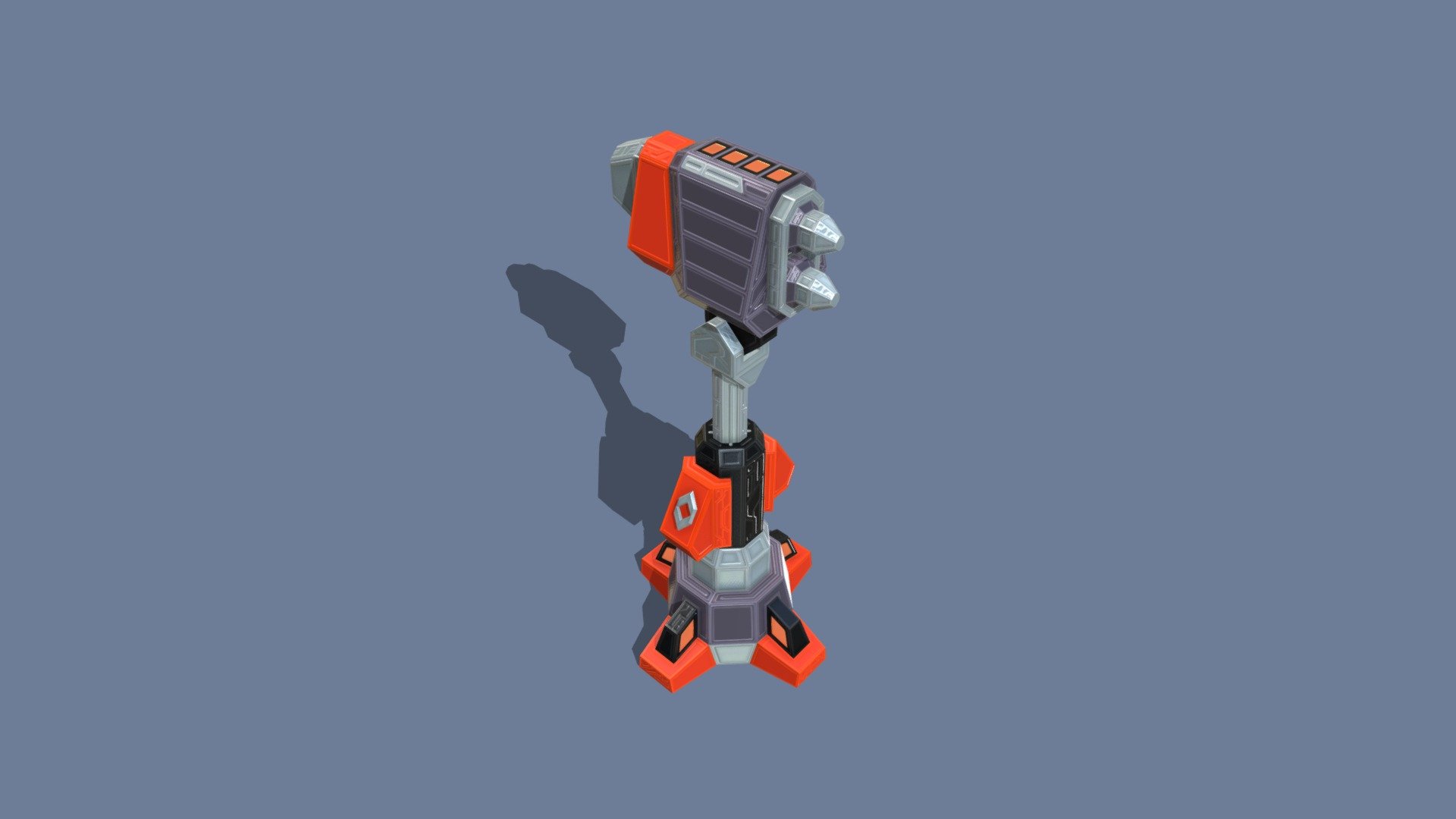 TAP: Kern Missile Tower - 3D model by Miguel Beckers (@miguelbeckers ...