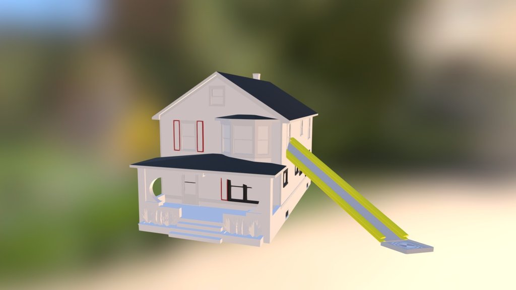 E Safety Slide - 3D model by EK Wingate (@wprodigy) [f11d0d2] - Sketchfab