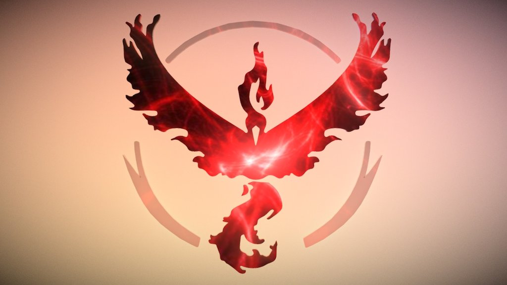 Pokémon GO - Team Valor Logo - Download Free 3D model by Lord Henry ...