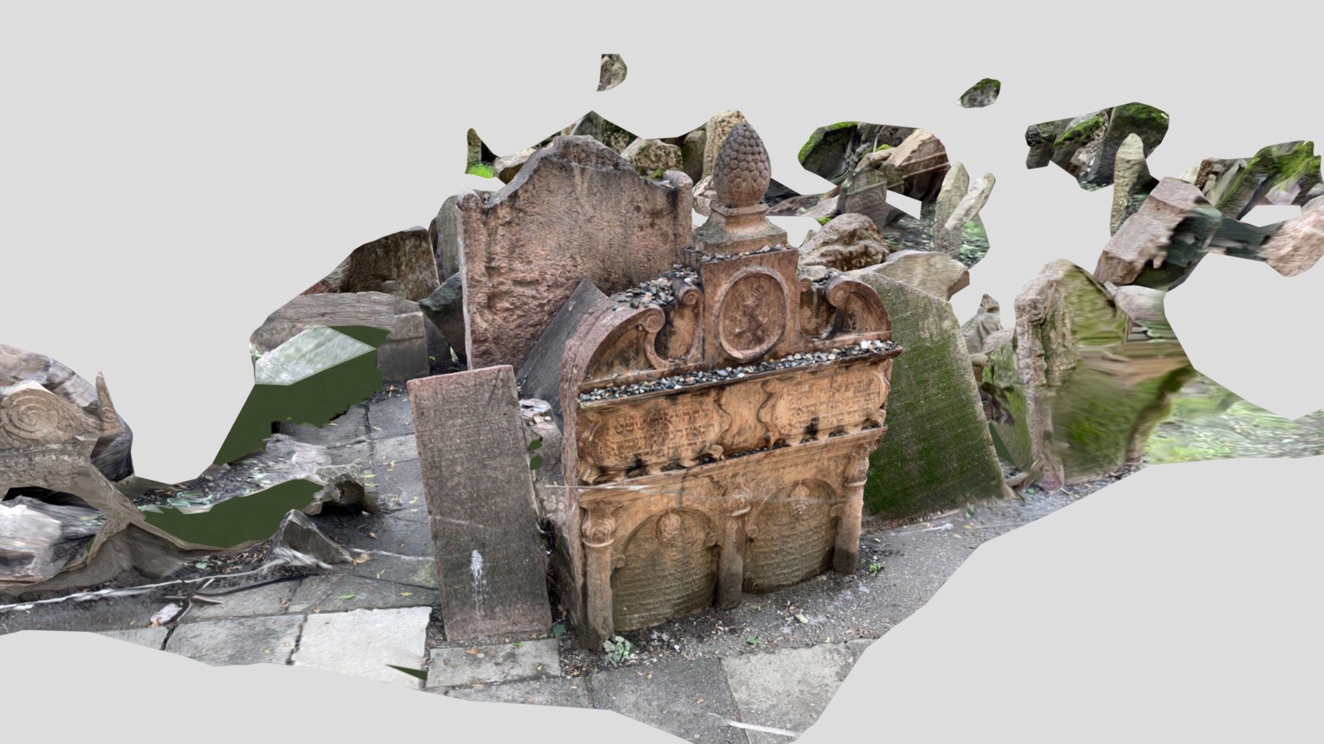 Rabbi Loew Tomb Prague - Download Free 3D model by 3litza (@ElitzArt ...
