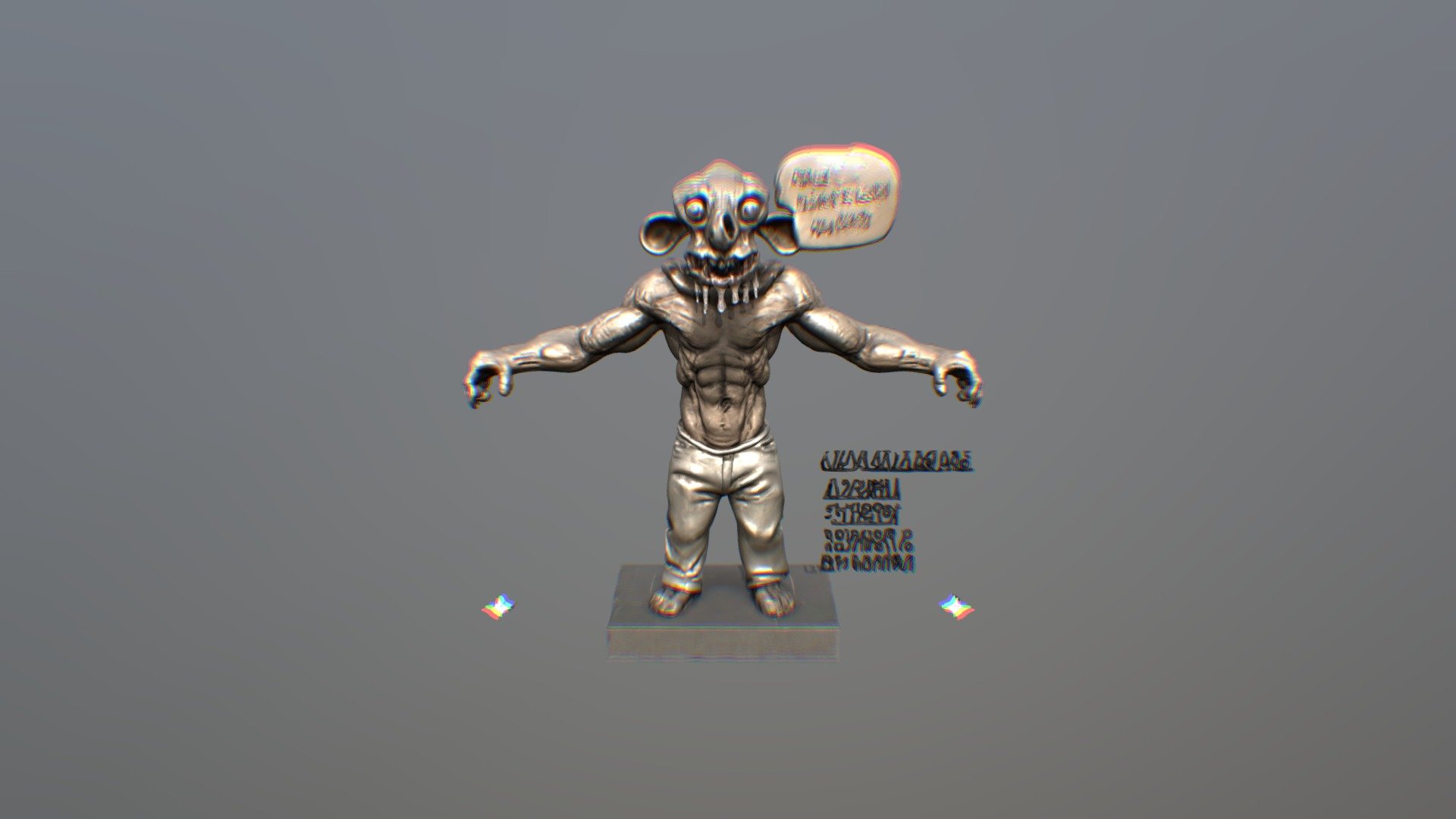 Creature of Fear - Download Free 3D model by StevenDevolder [f11dc2b ...