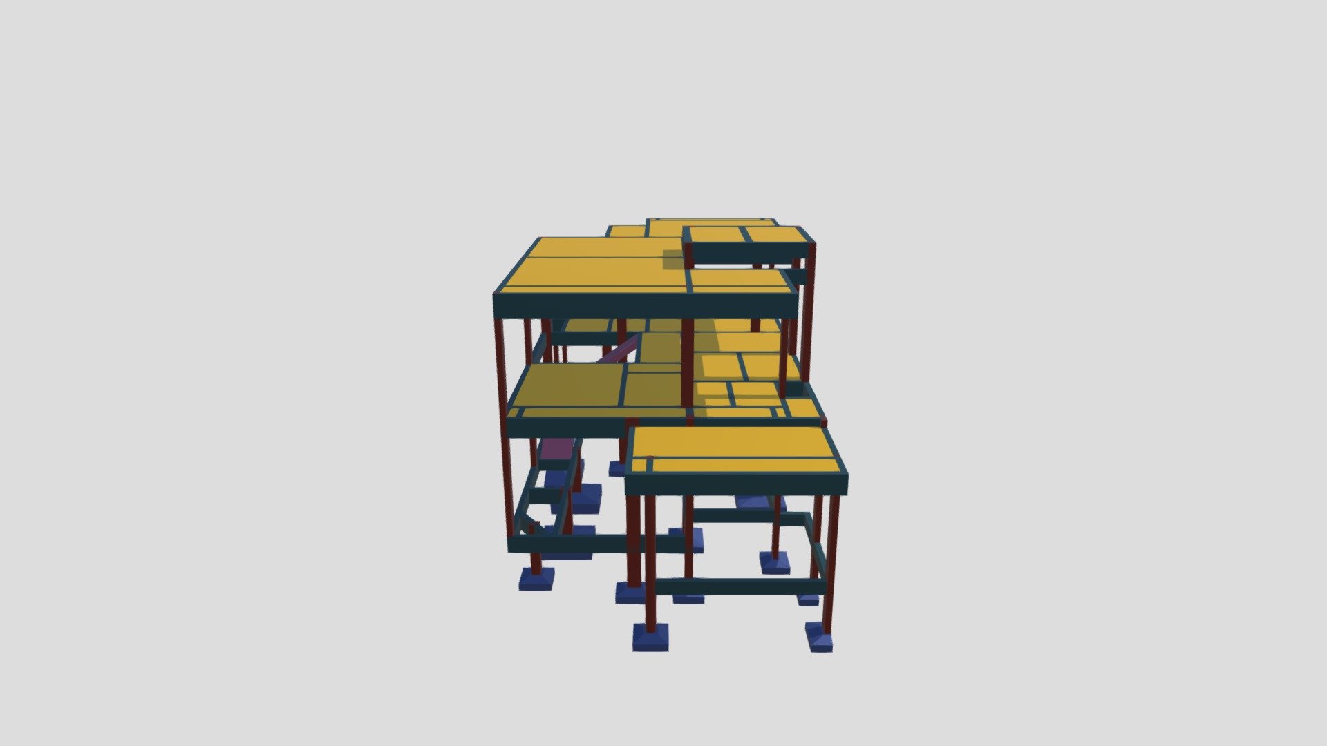 QR CODE CASA - 3D model by josewaldemar13 [f11dd20] - Sketchfab
