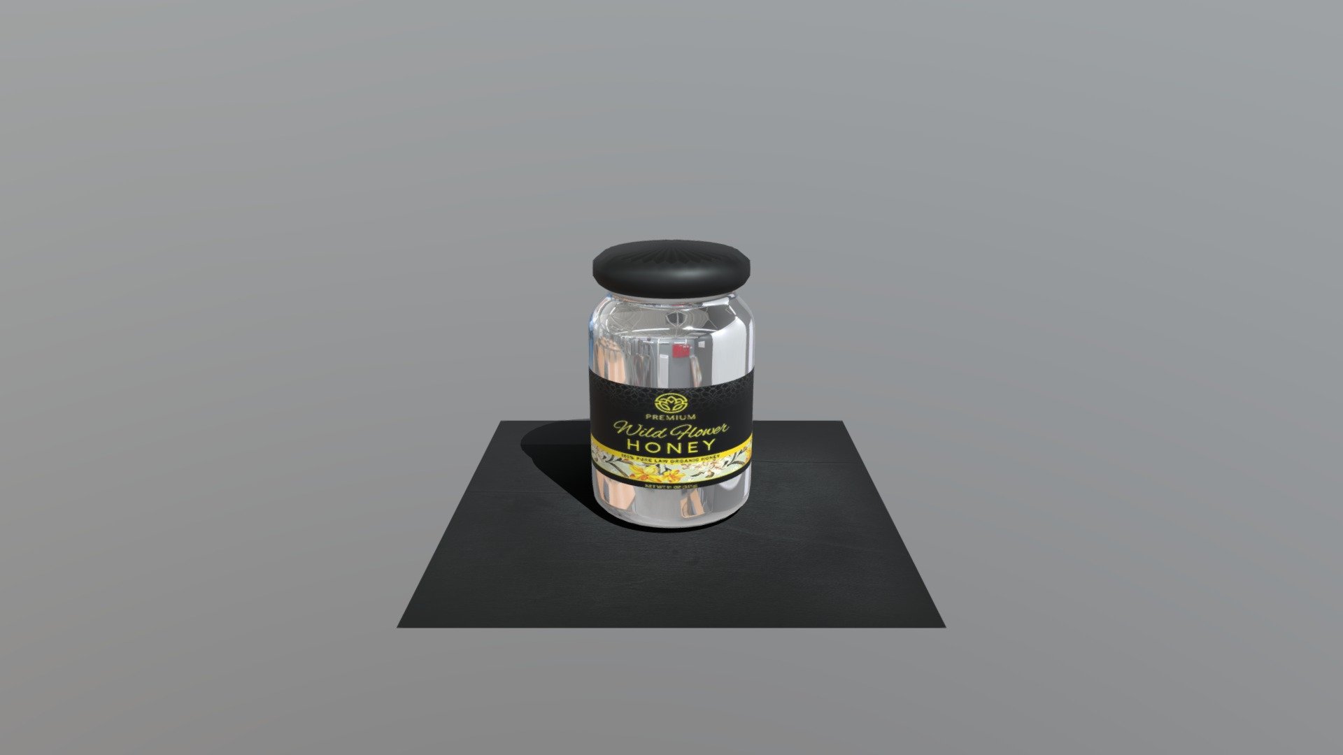 botol madu - Download Free 3D model by nadiyanh [f11ddf8] - Sketchfab
