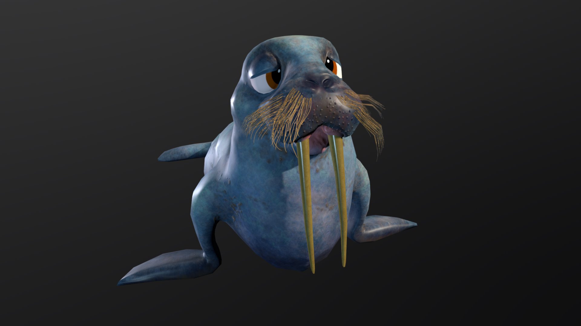 Walrus - 3D model by taleo22 [f11de11] - Sketchfab