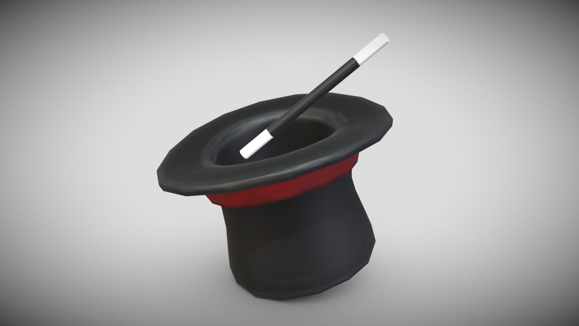 Magic Hat - Buy Royalty Free 3D model by enyagerber [f11e1dc ...