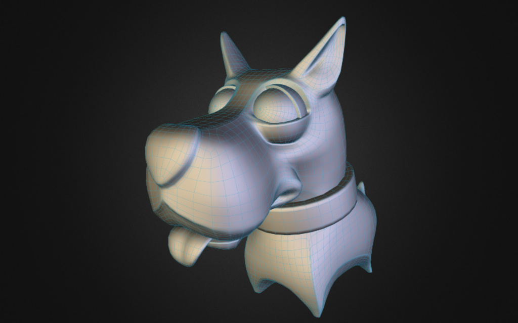 Pet dog - 3D model by Yolantele (@jolanta) [f11ee50] - Sketchfab
