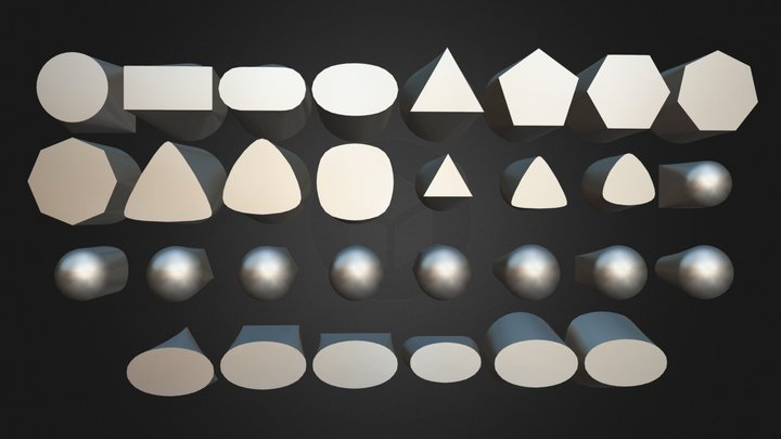 Oval 3D models - Sketchfab