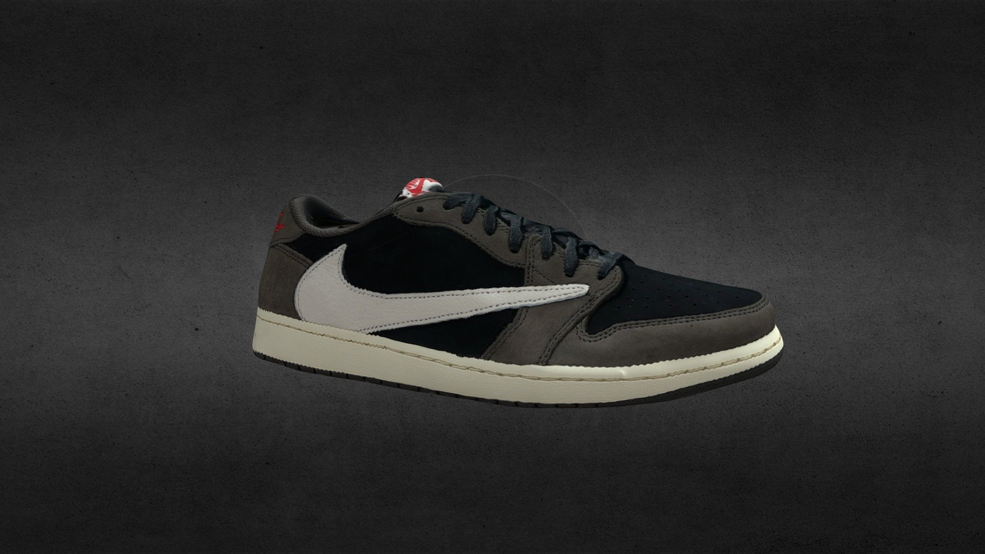 Jordan 1 Retro Low OG SP Travis Scott - 3D model by Droplet_Graphic ...