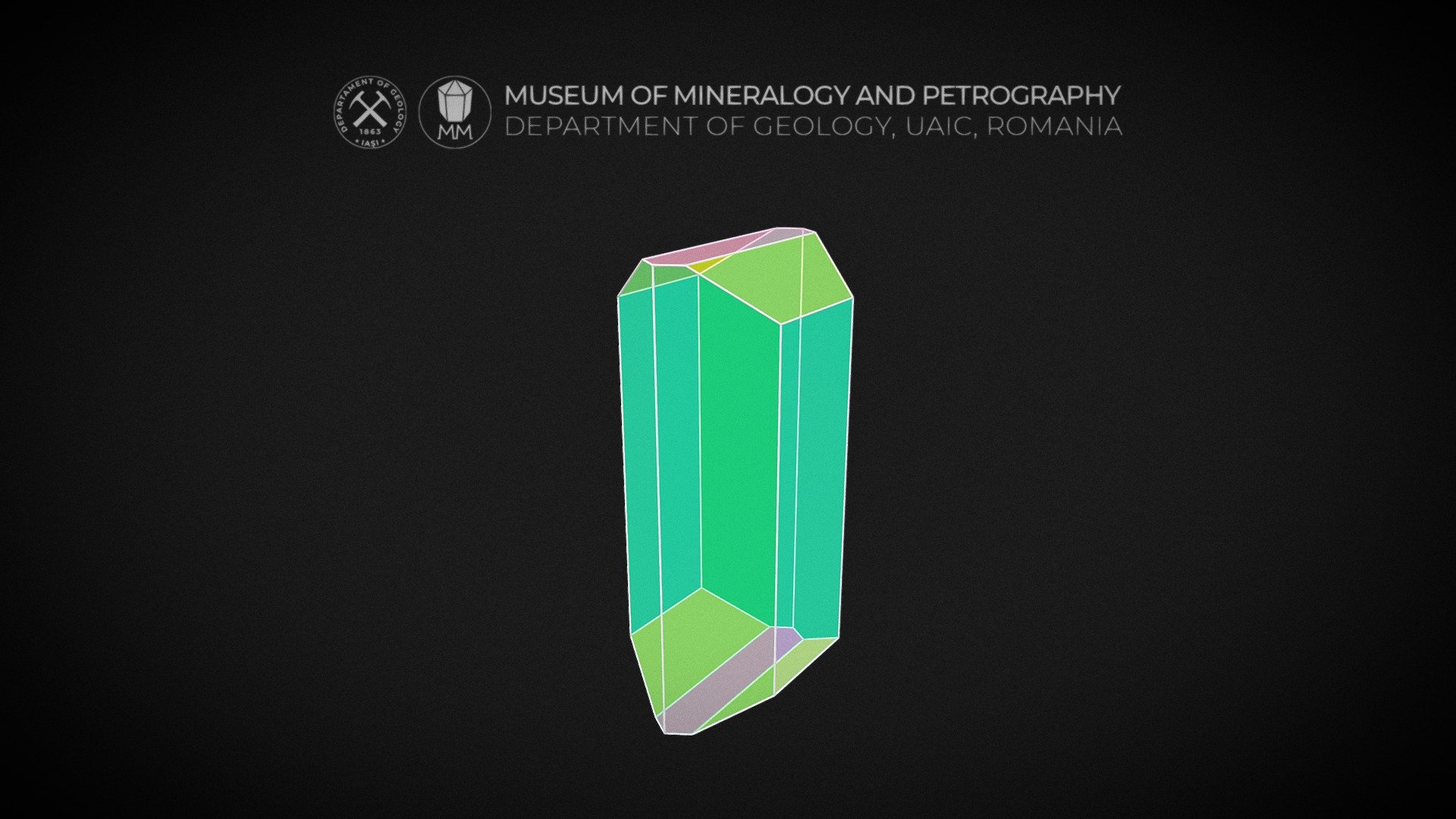 Crystallographic form of Aragonite - 3D model by Museum of Mineralogy ...