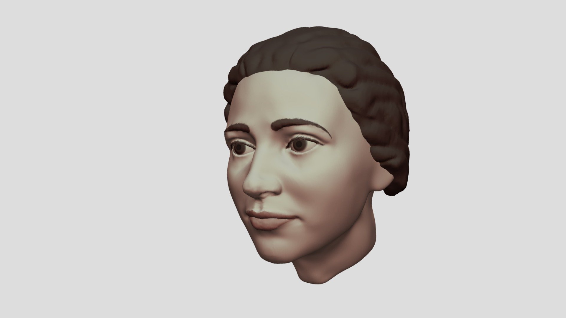 Female head sculpt - 3D model by randomfriendly [f121104] - Sketchfab