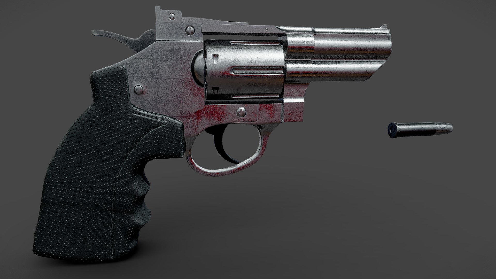 Snub Nose BB Revolver - 3D model by russ_rp [f1211ff] - Sketchfab