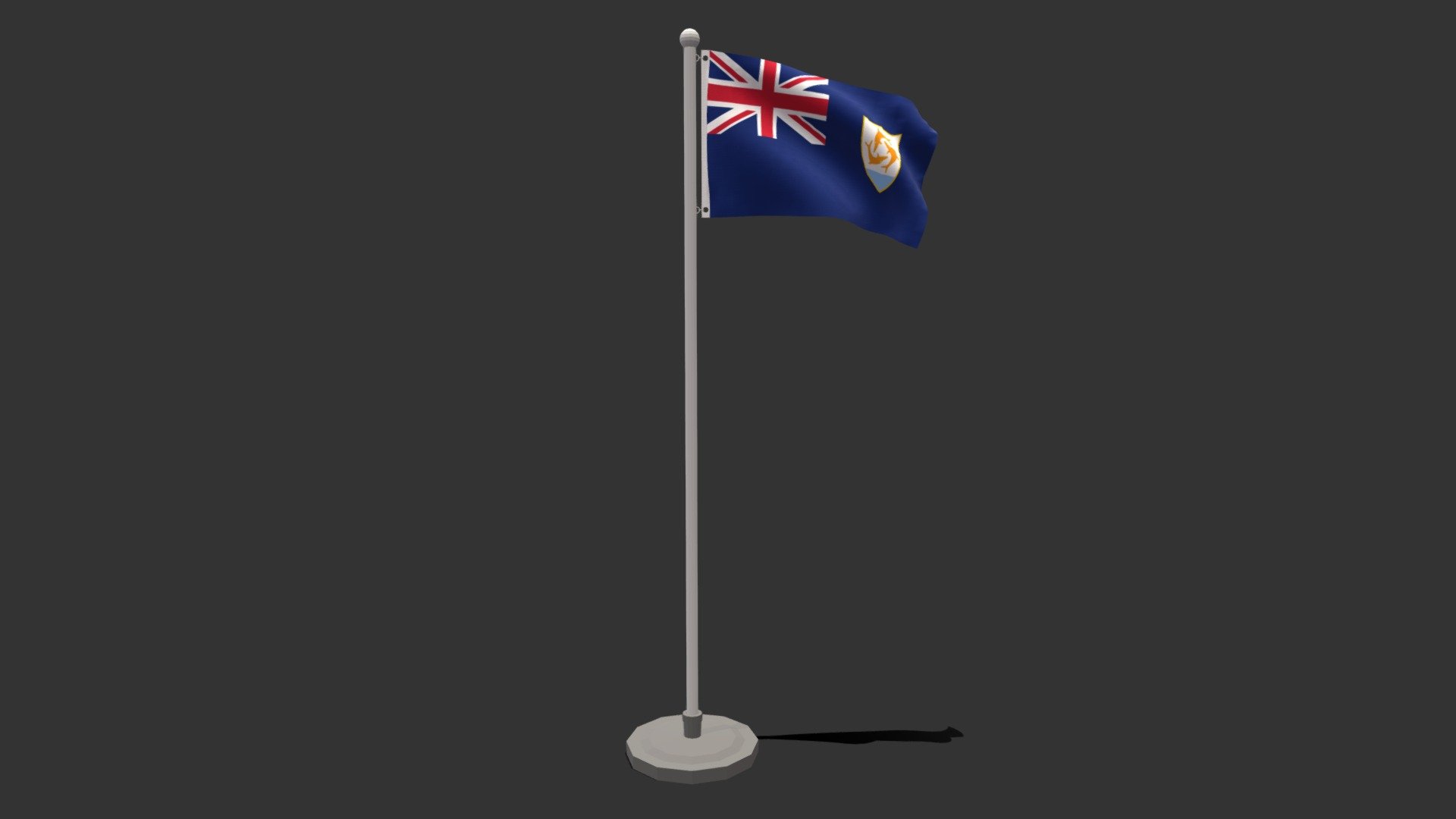 Seamless Animated Anguilla Flag - Buy Royalty Free 3D model by chroma3d ...