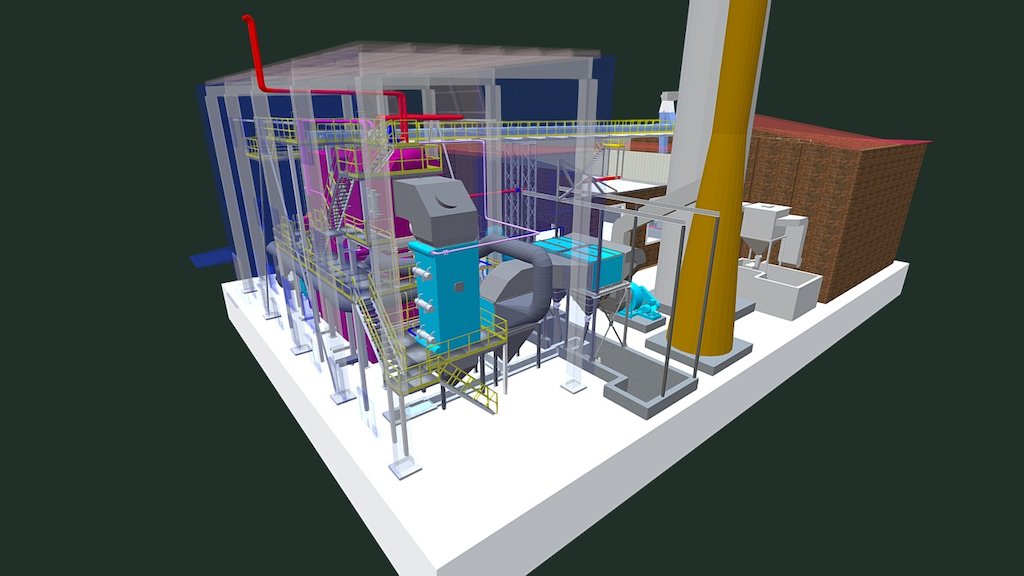 Boiler room - 3D model by bulbazawr (@avlasenkoev) [f121893] - Sketchfab